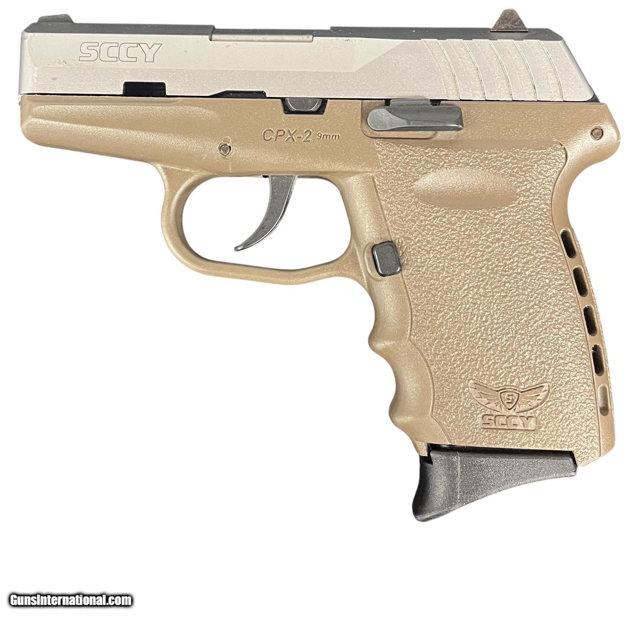 SCCY CPX-2 9MM LUGER (9x19 PARA) for sale