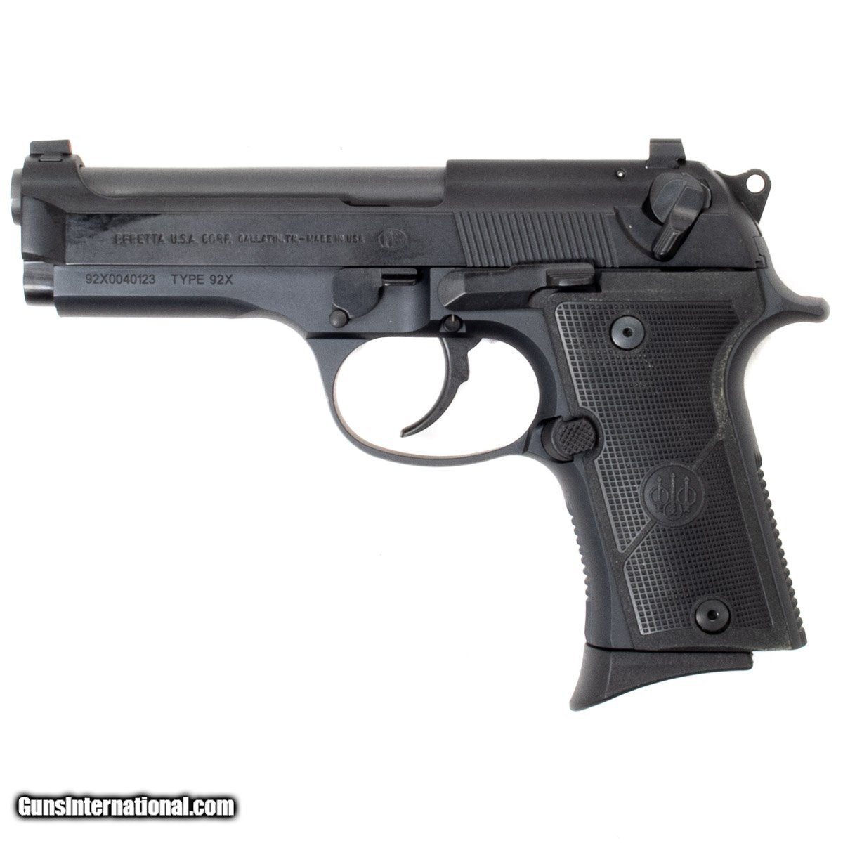 BERETTA TYPE 92X 9MM LUGER (9X19 PARA)