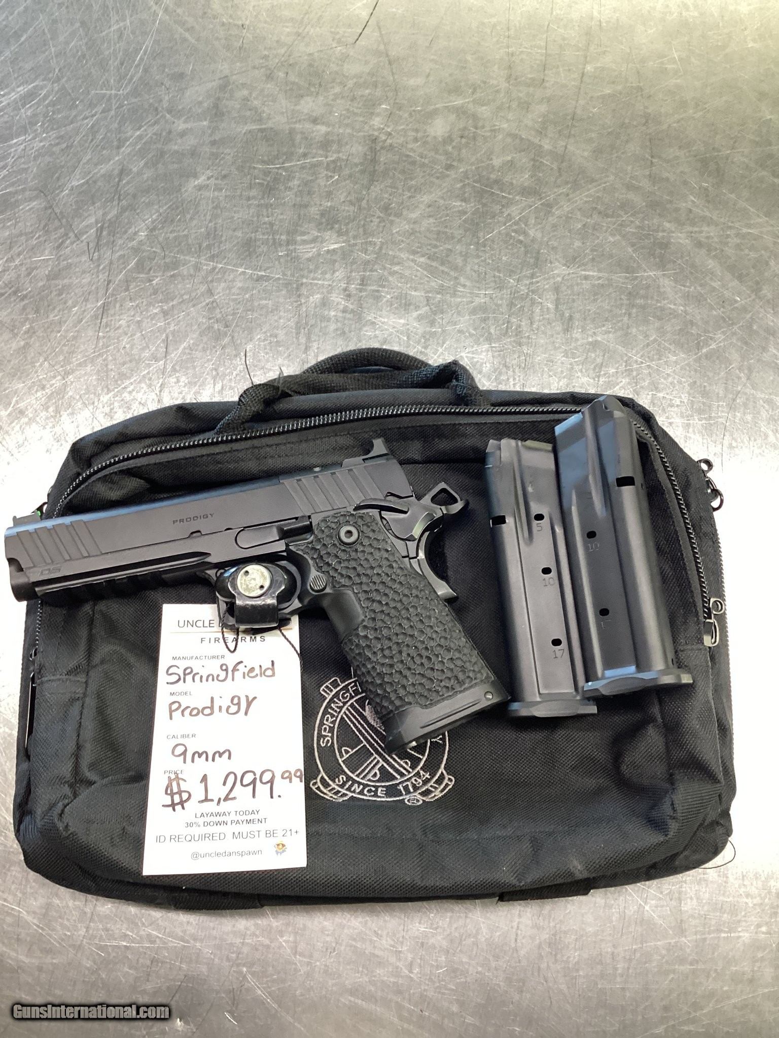 SPRINGFIELD ARMORY 1911 DS PRODIGY 9MM LUGER (9x19 PARA) for sale