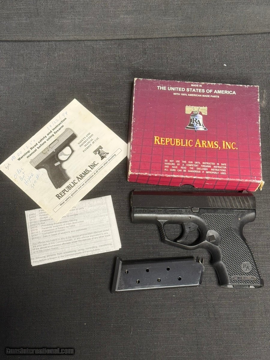REPUBLIC ARMS OF SOUTH AFRICA PATRIOT 45 ACP (45 Auto) for sale
