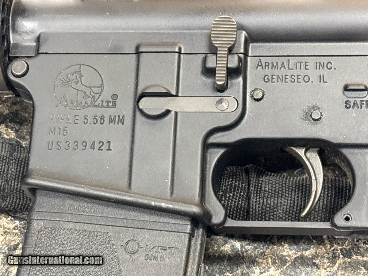 ARMALITE M15 RIFLE 5.56X45MM NATO for sale