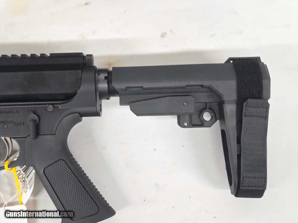 DPMS Unfired DPMS/BCA AR-10 Pistol Side Charger w/Mag, SBA3 Brace ...