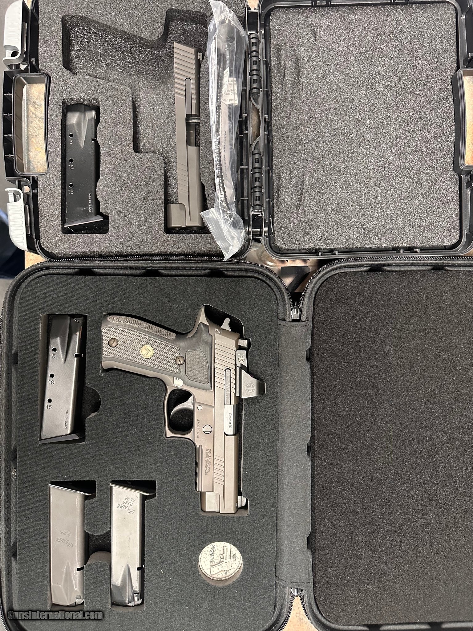 SIG SAUER P226 LEGION 9MM LUGER (9X19 PARA) for sale