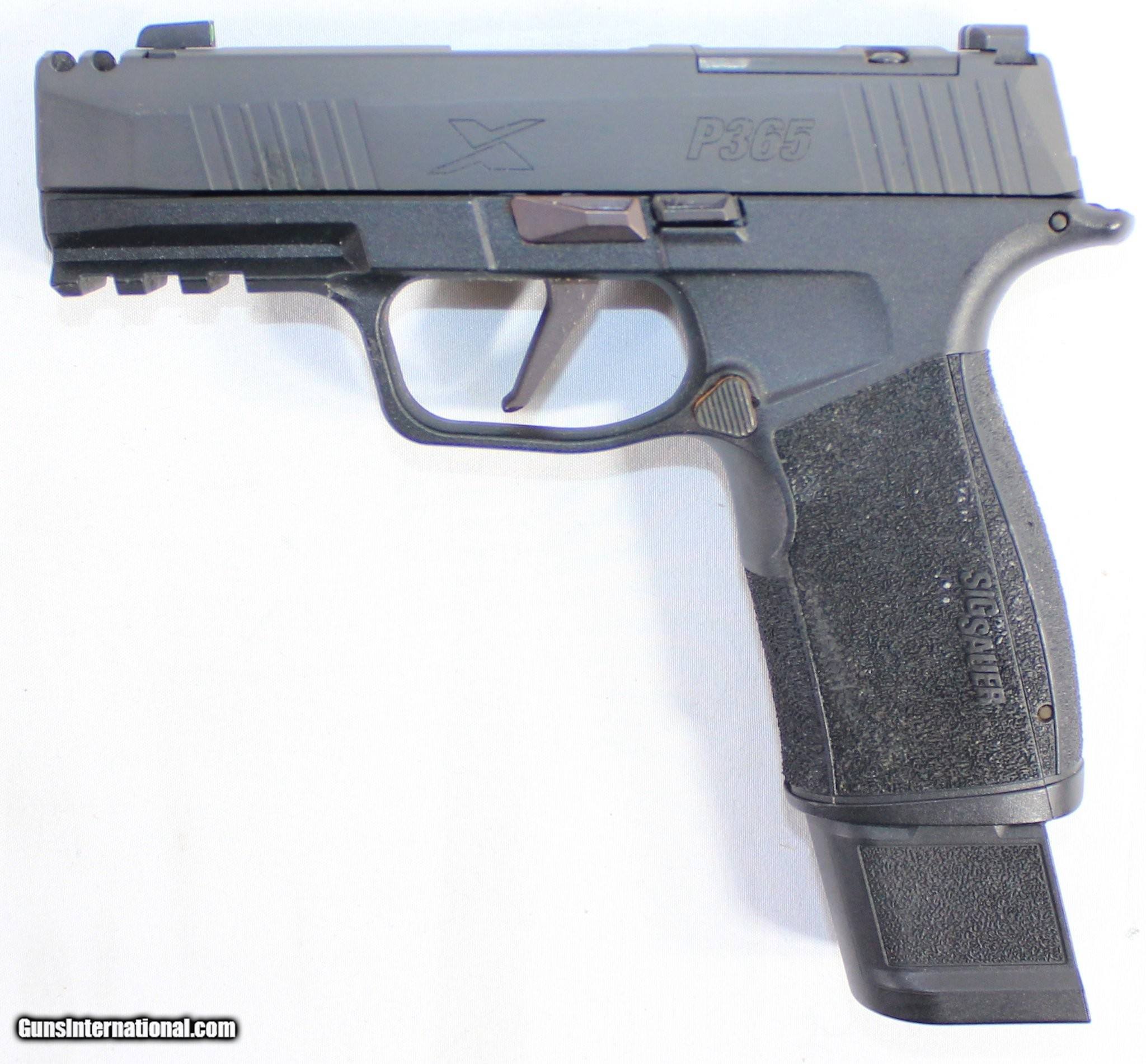 SIG SAUER SIG SAUER P365 X-MACRO COMP 9MM 3.1" BBL W/ BOX, HOLSTER & 3 ...