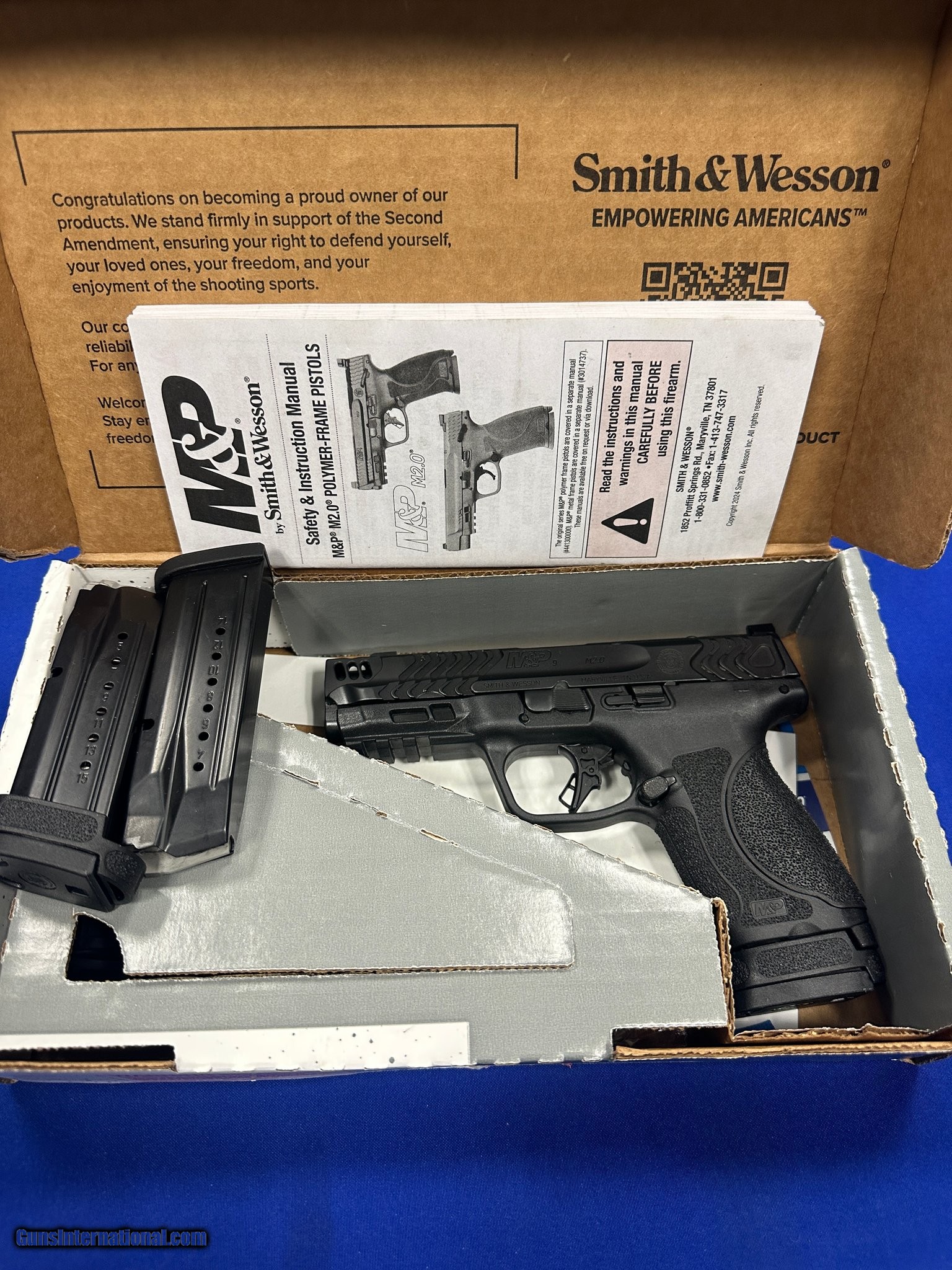 SMITH & WESSON PERFORMANCE CENTER M&P9 CARRY COMP (COMPACT) 9MM LUGER ...