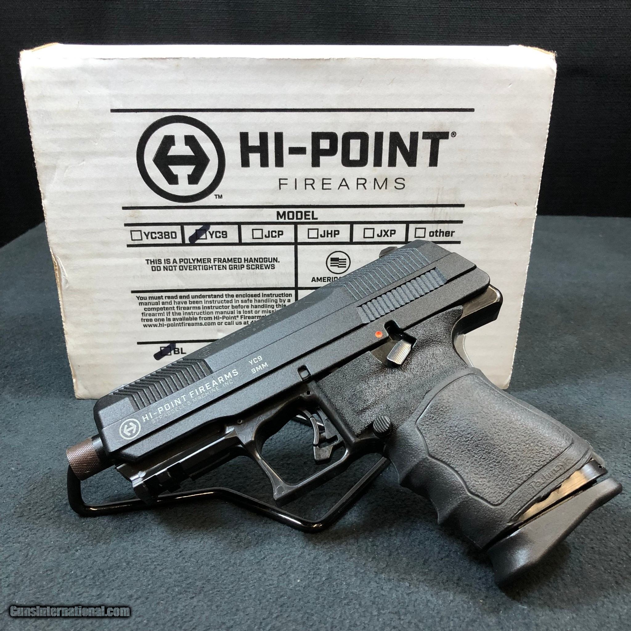 HI-POINT YC9 W/ THREADED BARREL 9MM LUGER (9x19 PARA) for sale