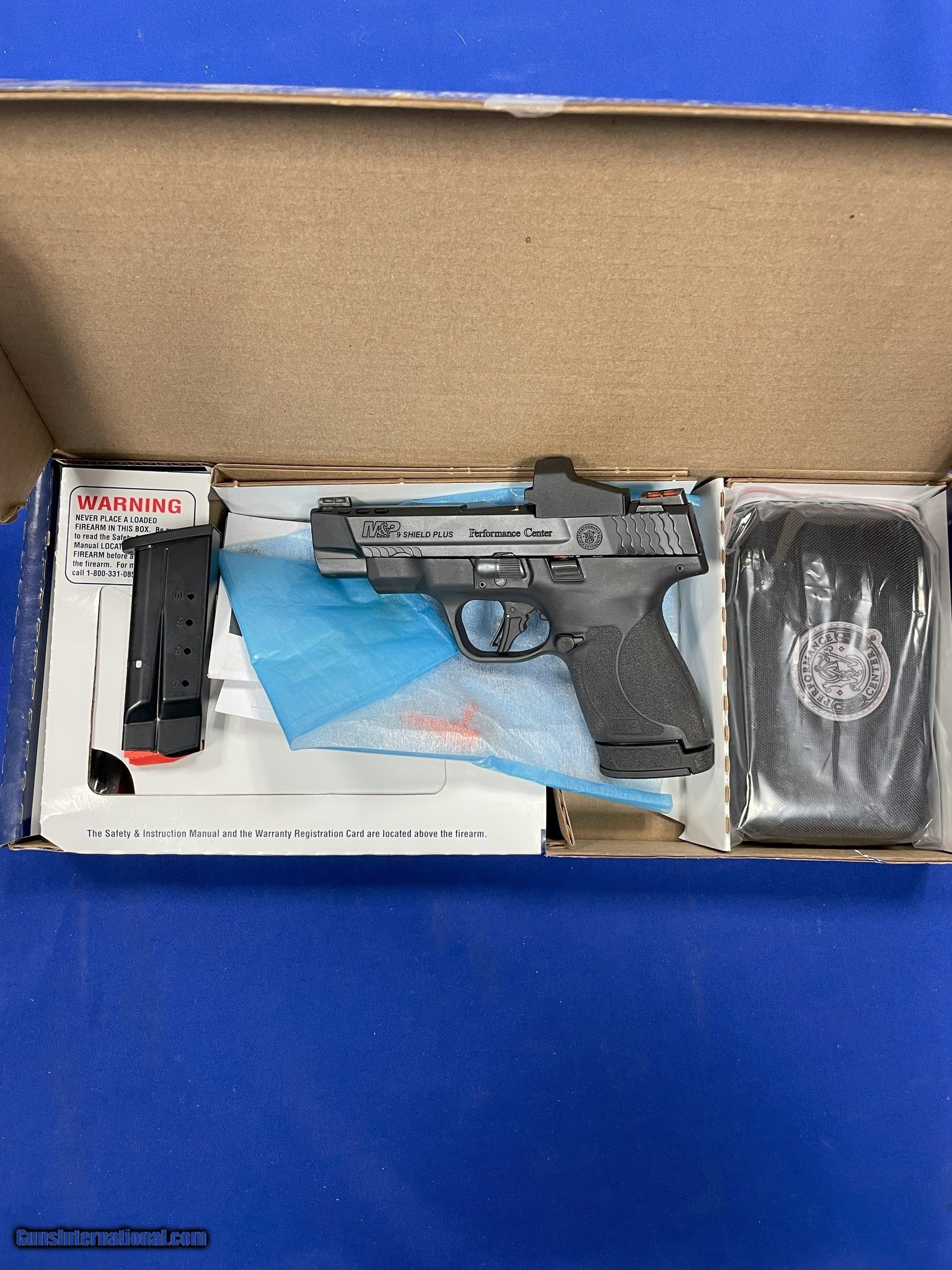 SMITH & WESSON PERFORMANCE CENTER M&P9 SHIELD PLUS 9MM LUGER (9X19 PARA ...