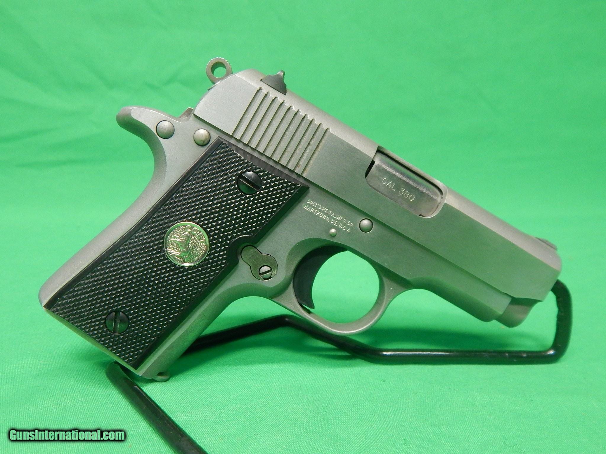 COLT MUSTANG MK IV SERIES 80 .380 ACP