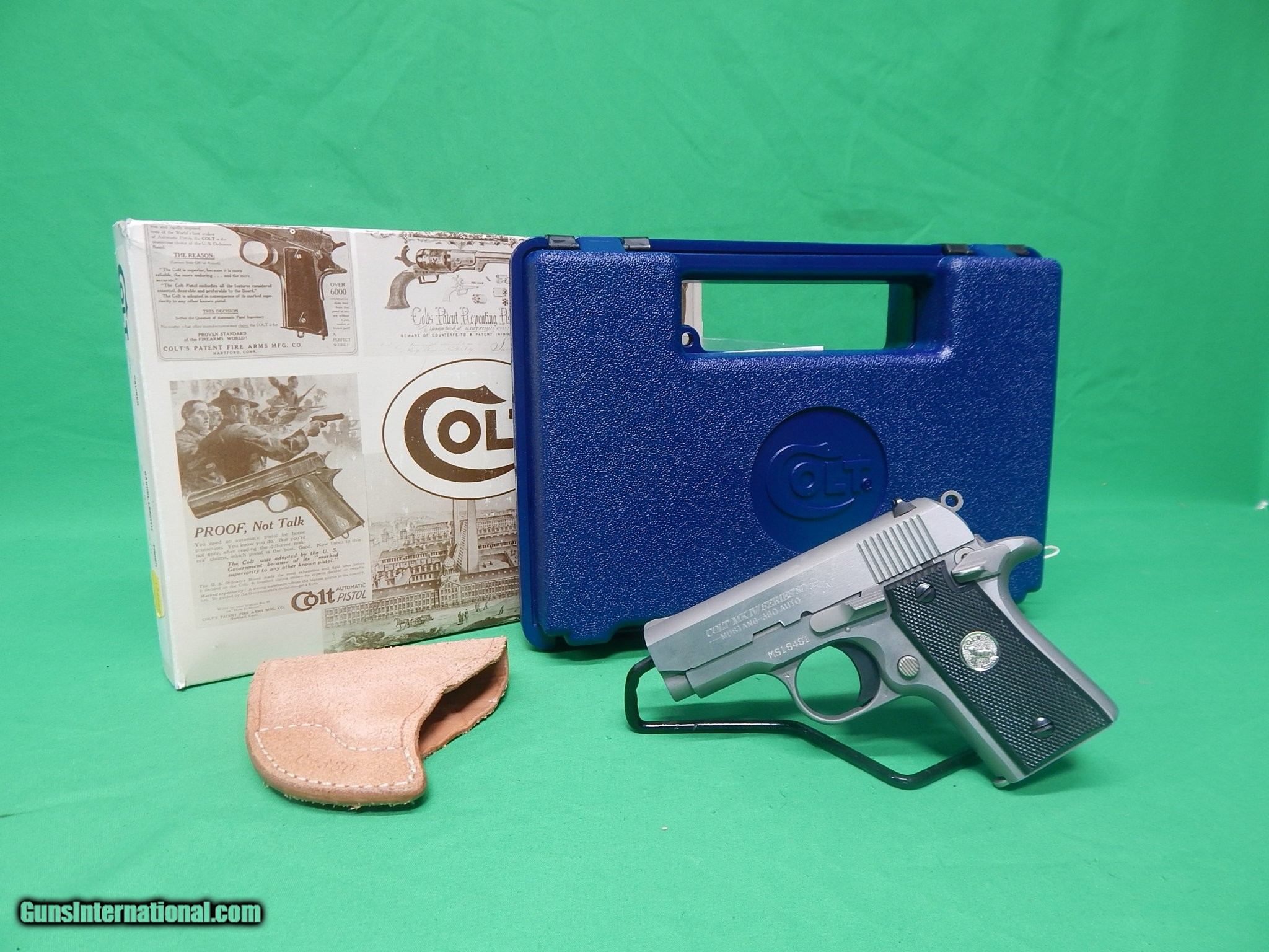COLT MUSTANG MK IV SERIES 80 .380 ACP