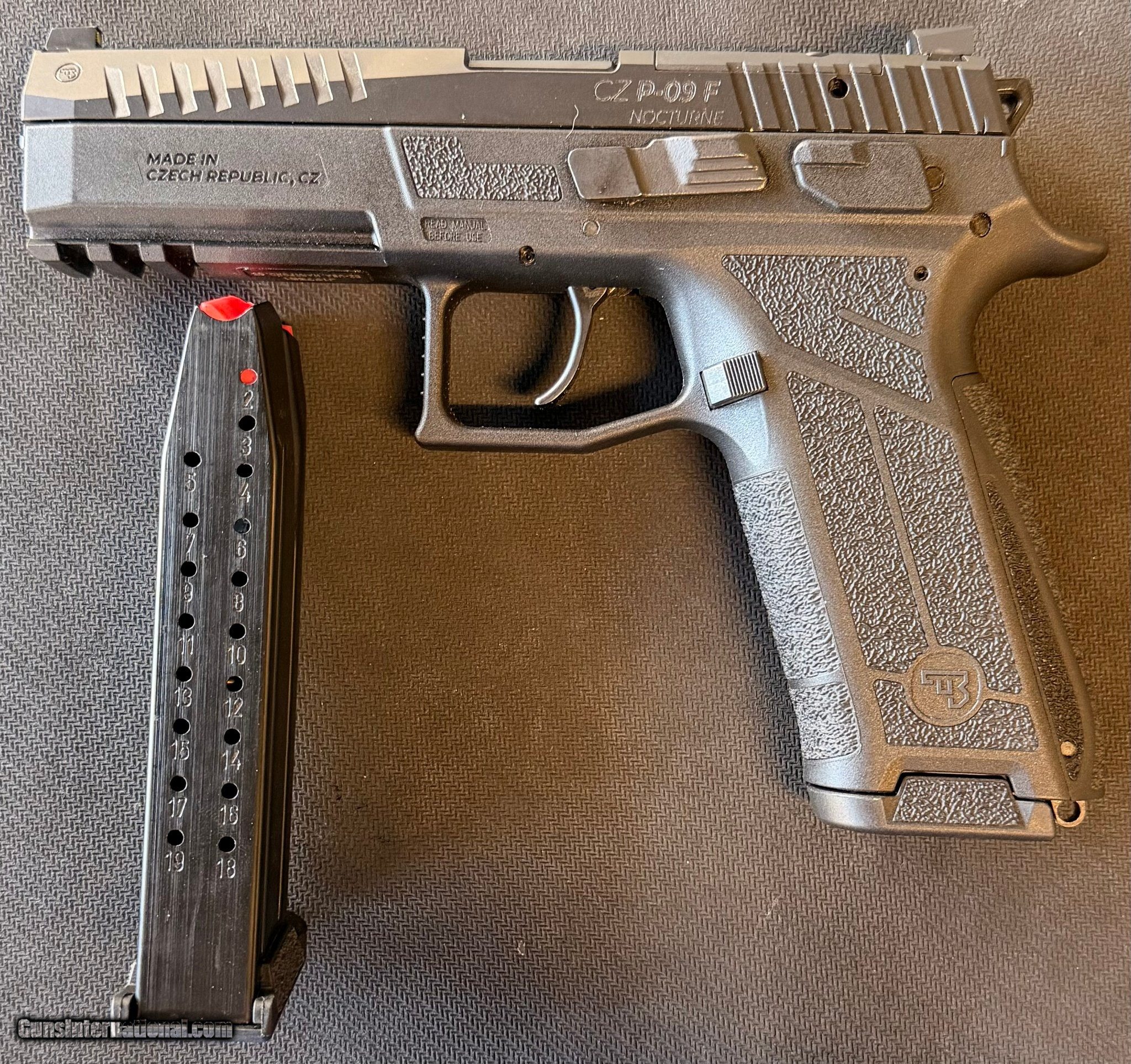 CZ P-09 F NOCTURNE 9MM LUGER (9x19 PARA) for sale
