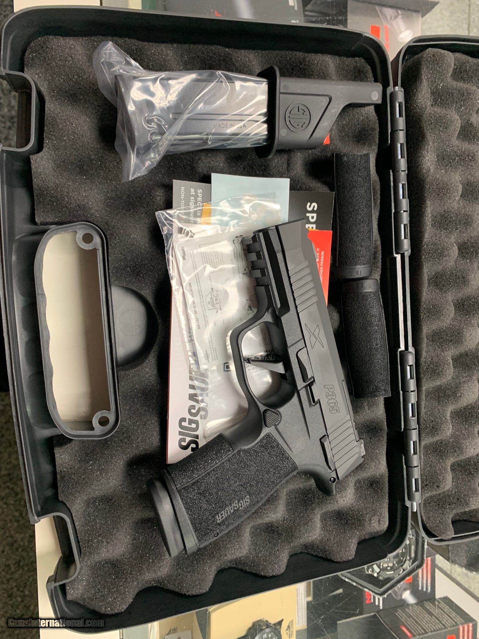 SIG SAUER P365 X 9MM LUGER (9x19 PARA) for sale