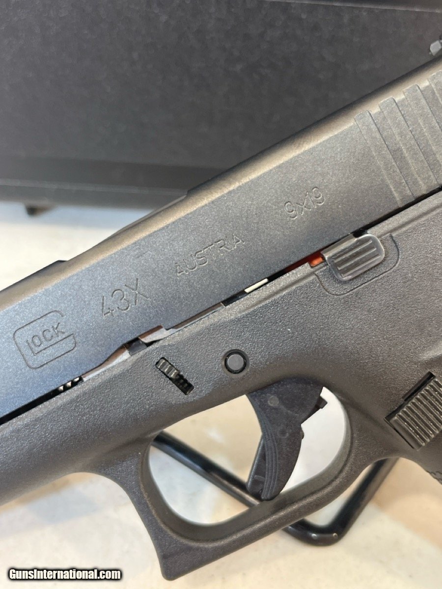 GLOCK 43X 9MM LUGER (9x19 PARA) for sale