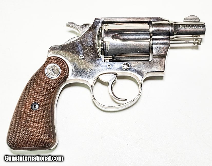 COLT BEAUTIFUL MODEL DETECTIVE SPECIAL CHAMBERED IN .38 SPL .38 SPL for ...