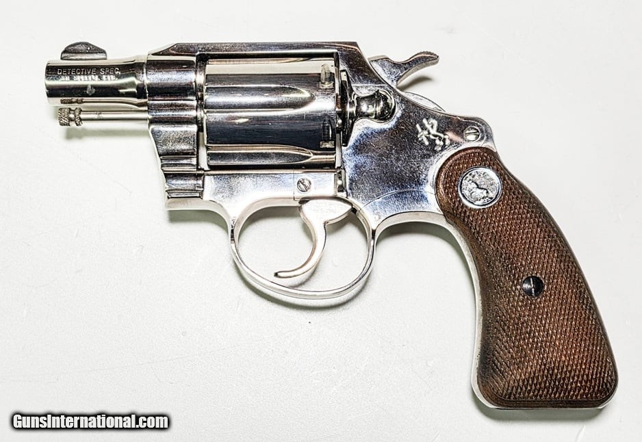 COLT BEAUTIFUL MODEL DETECTIVE SPECIAL CHAMBERED IN .38 SPL .38 SPL for ...