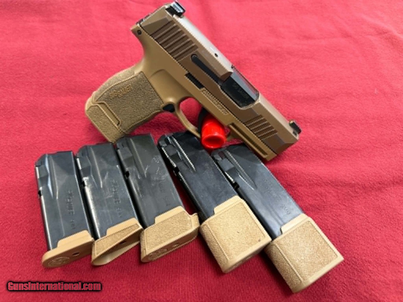 SIG SAUER P365 9MM NRA LIPSEY‚S SPECIAL EDITION COYOTE 9MM LUGER (9x19 ...