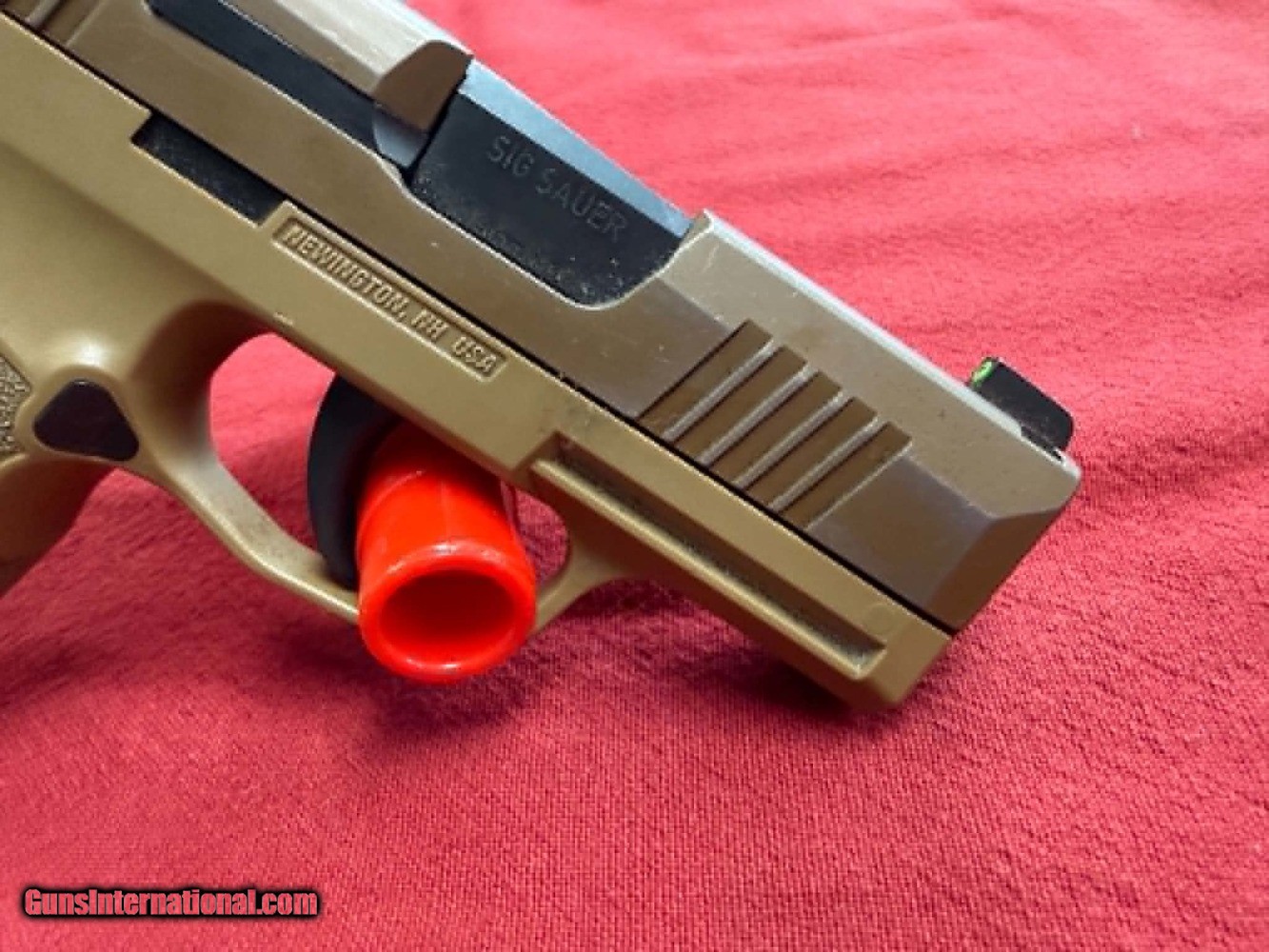 SIG SAUER P365 9MM NRA LIPSEY‚S SPECIAL EDITION COYOTE 9MM LUGER (9x19 ...