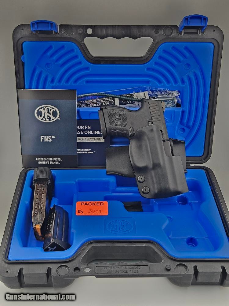 FN FNS-9C 9MM LUGER (9x19 PARA) for sale