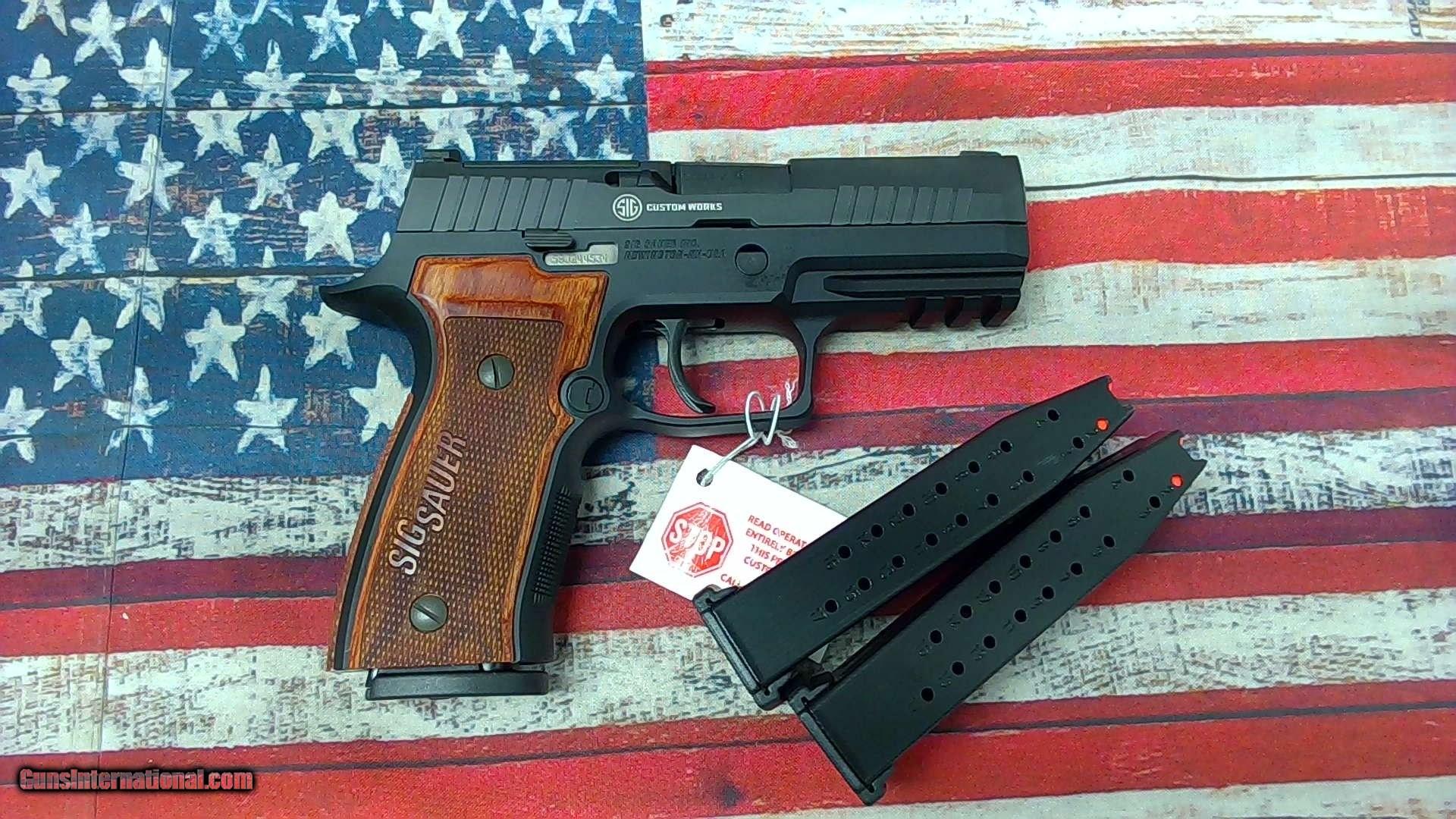 SIG SAUER p320 custom works 9MM LUGER (9x19 PARA) for sale