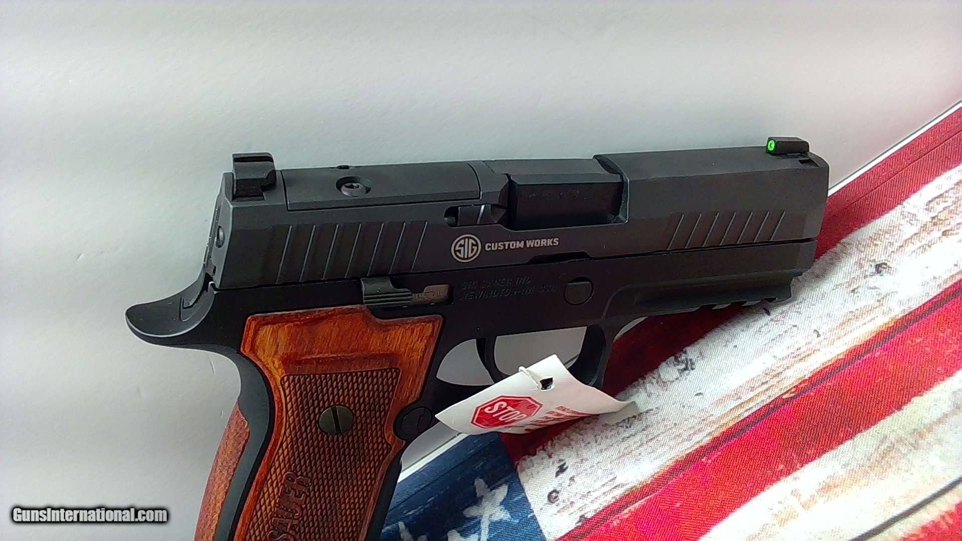 SIG SAUER p320 custom works 9MM LUGER (9x19 PARA) for sale