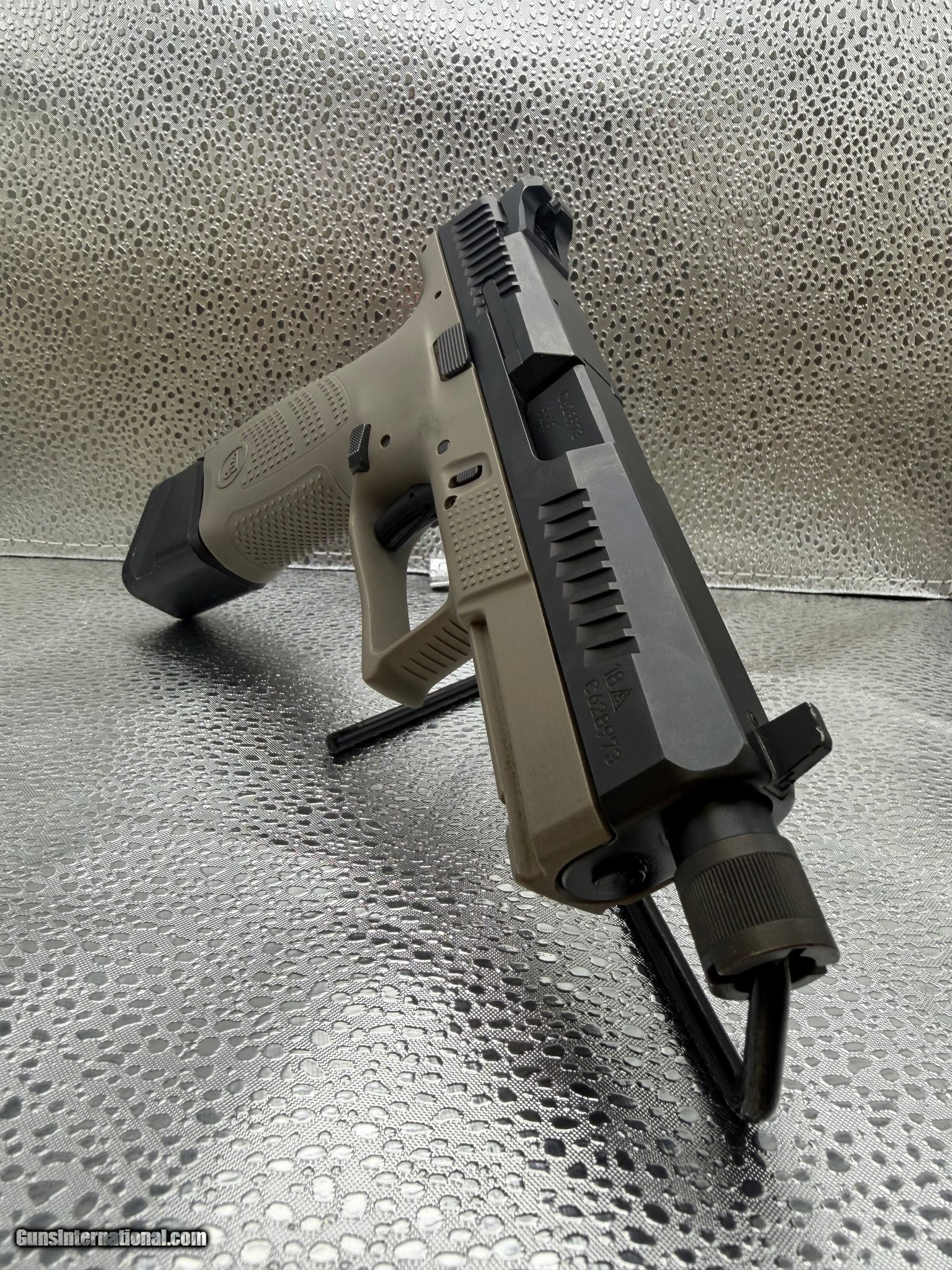 CZ P-10 C URBAN GREY SUPPRESSOR READY 9MM LUGER (9X19 PARA) for sale