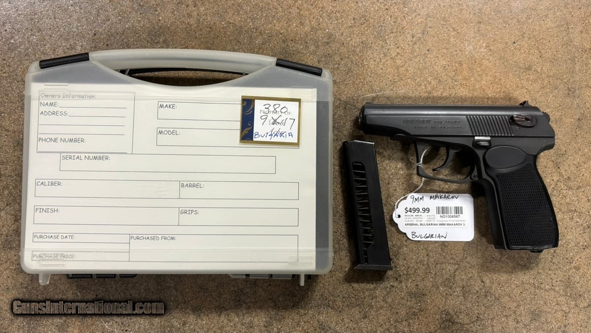 NAGOYA ARSENAL MAKAROV 9x18MM MAKAROV for sale