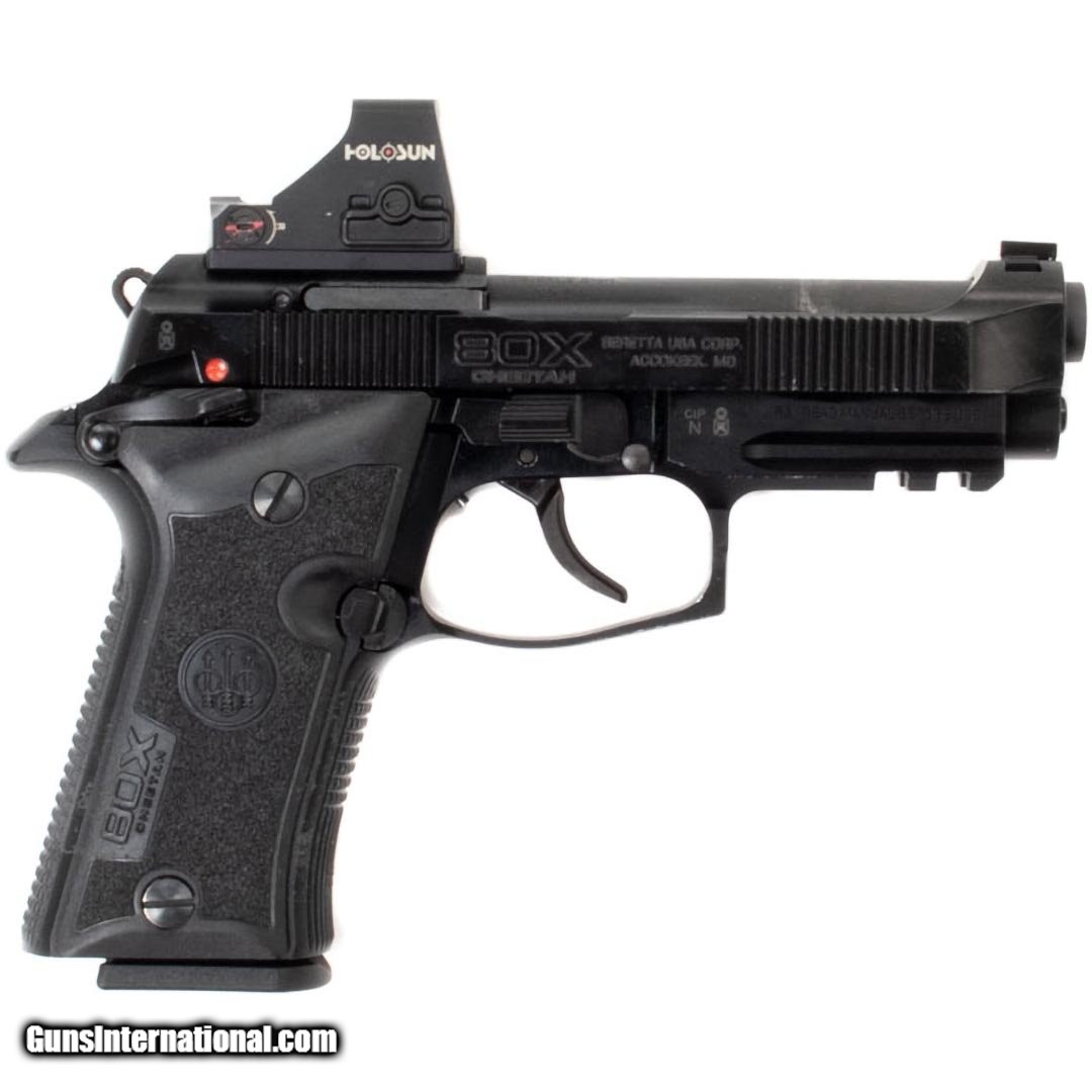 BERETTA 80X CHEETAH + HOLOSUN HS507K .380 ACP for sale