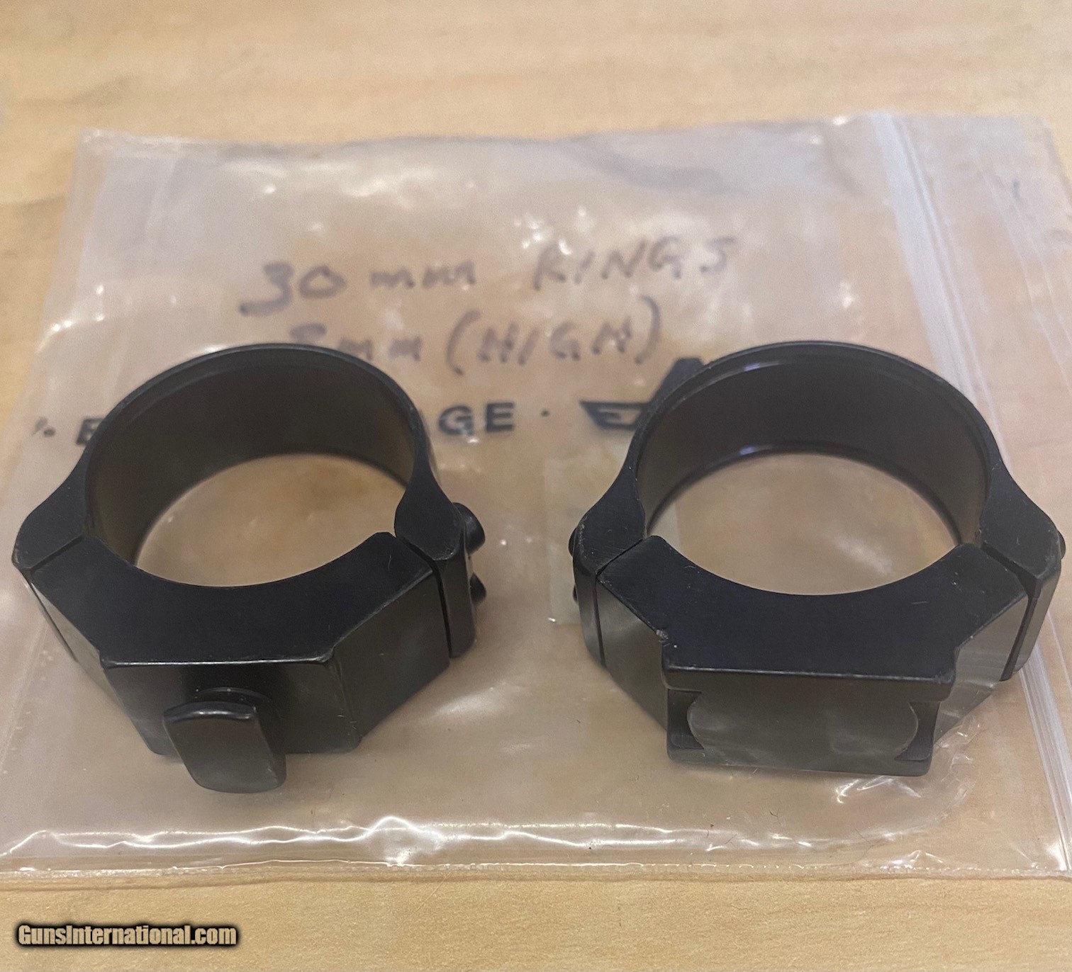 EAW-MONTAGE 30MM SCOPE RINGS: 2 SETS