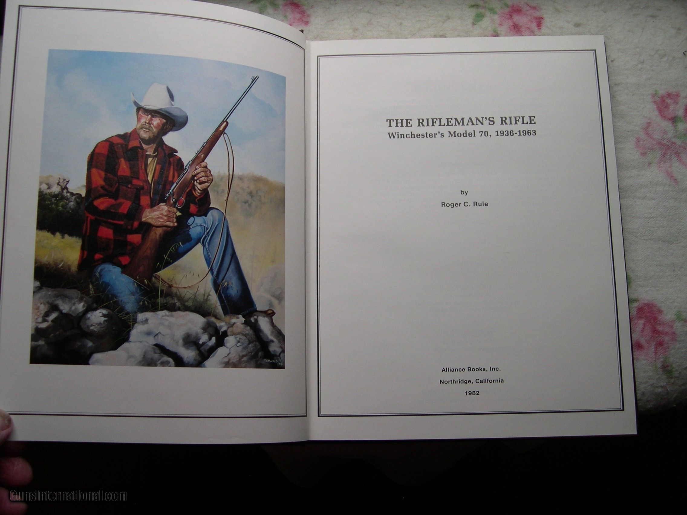 2 Books- THE RIFLEMAN'S RIFLE & THE WINCHESTER MODEL 70 1937-1964