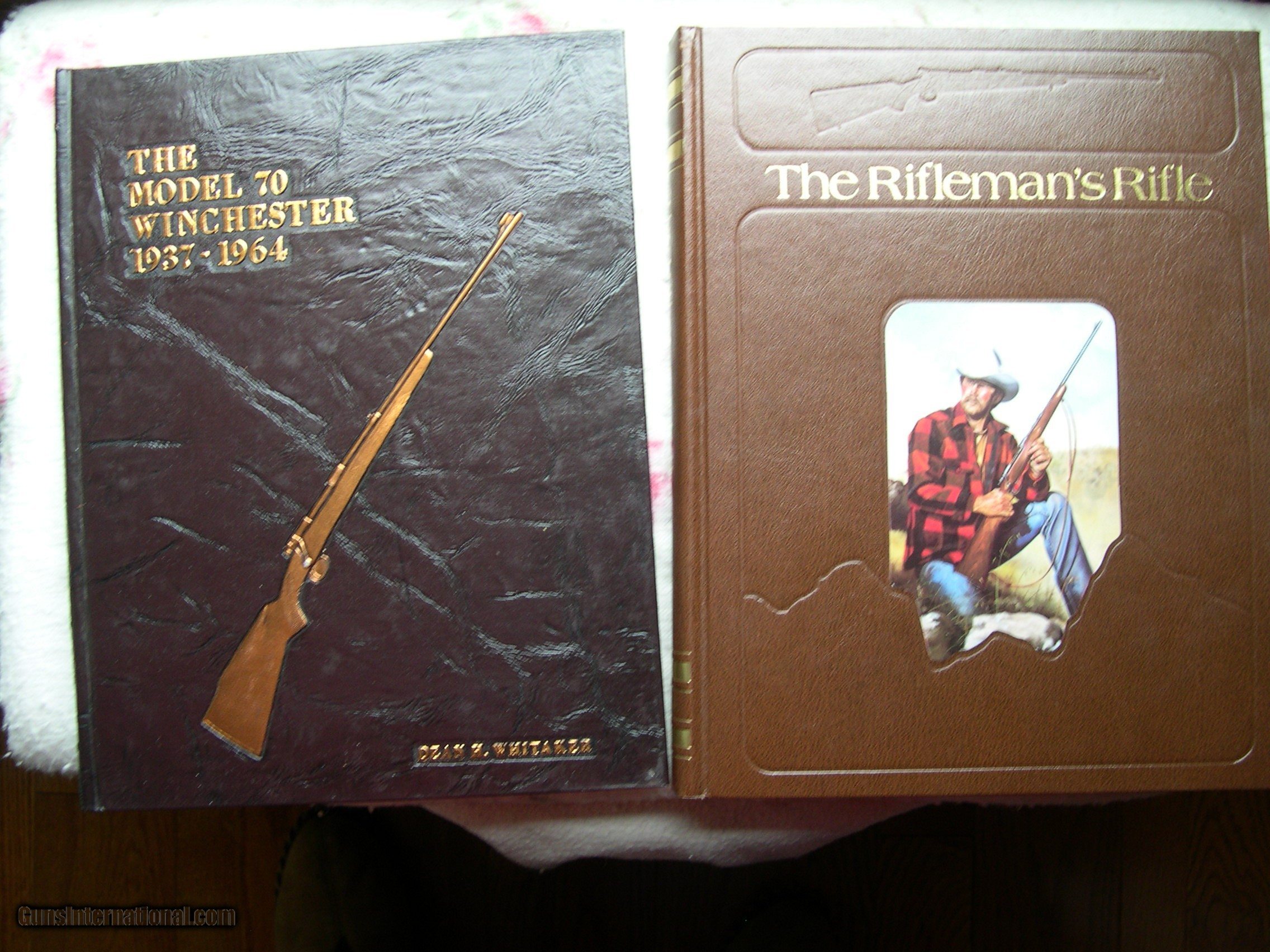 2 Books- THE RIFLEMAN'S RIFLE & THE WINCHESTER MODEL 70 1937-1964