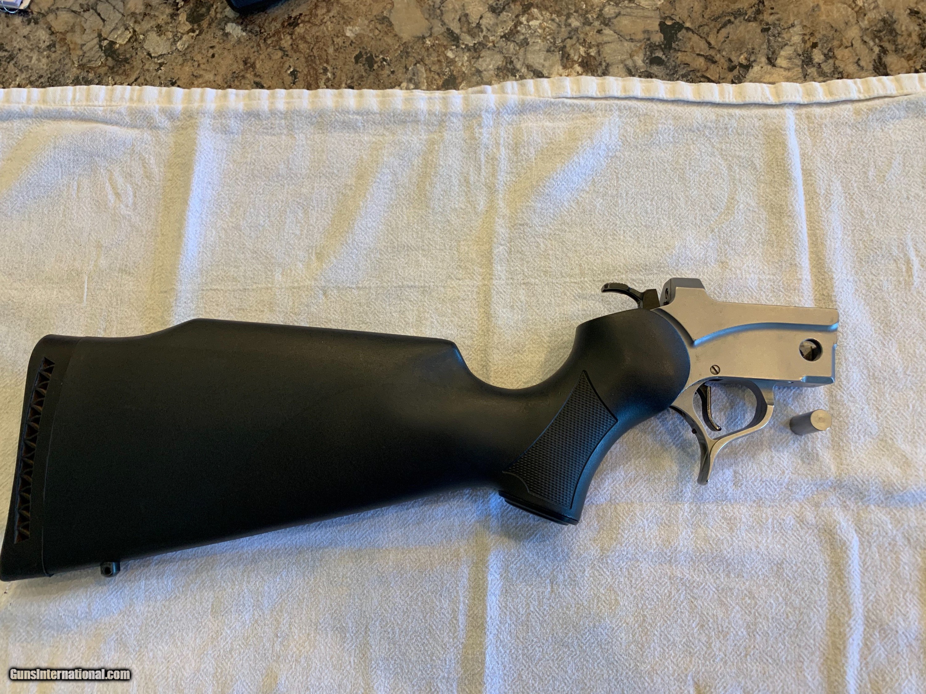 Thompson Center Encore stainless receiver and butt stock