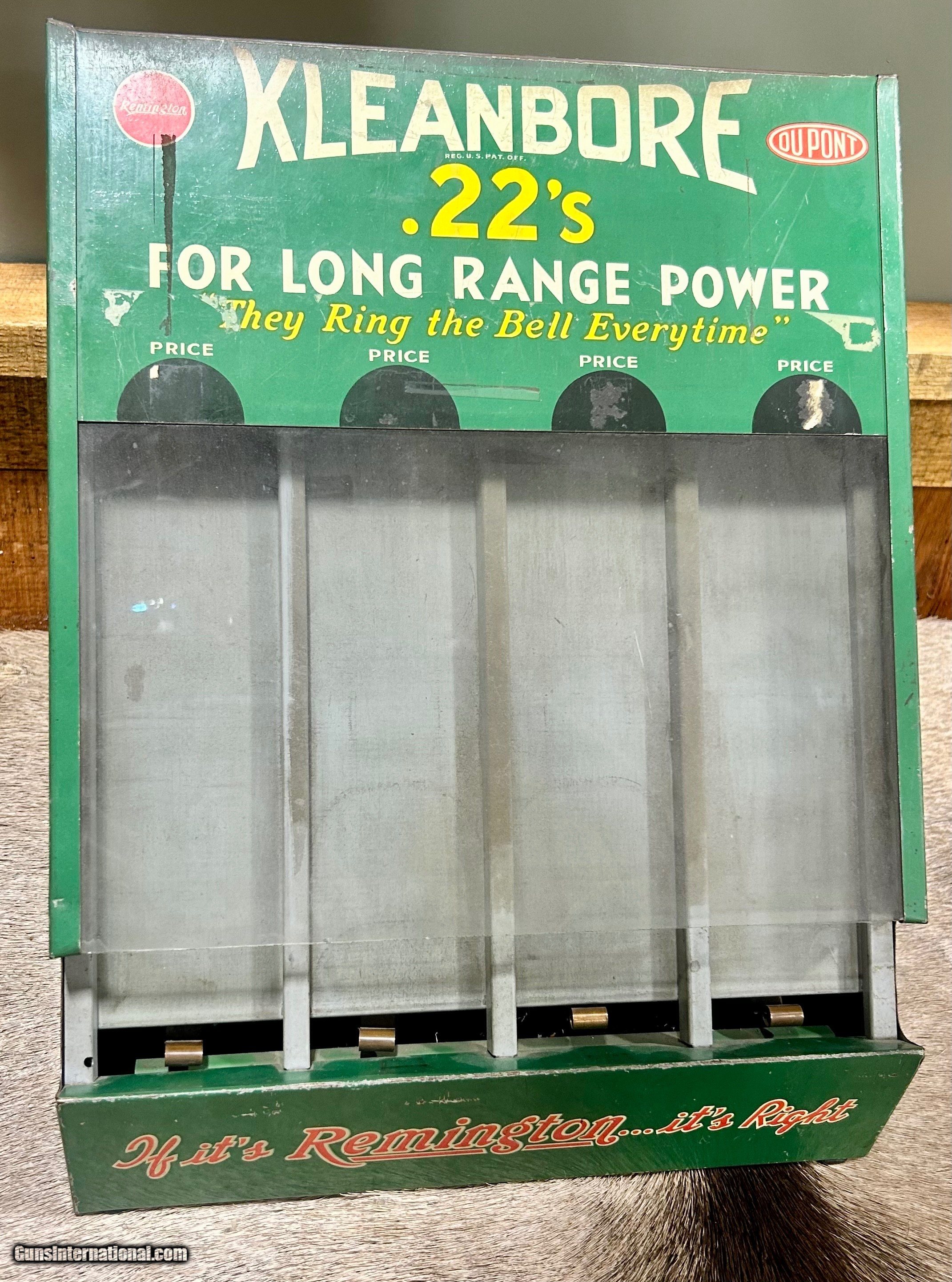 Remington Pre War Bell Ringer Display RARE