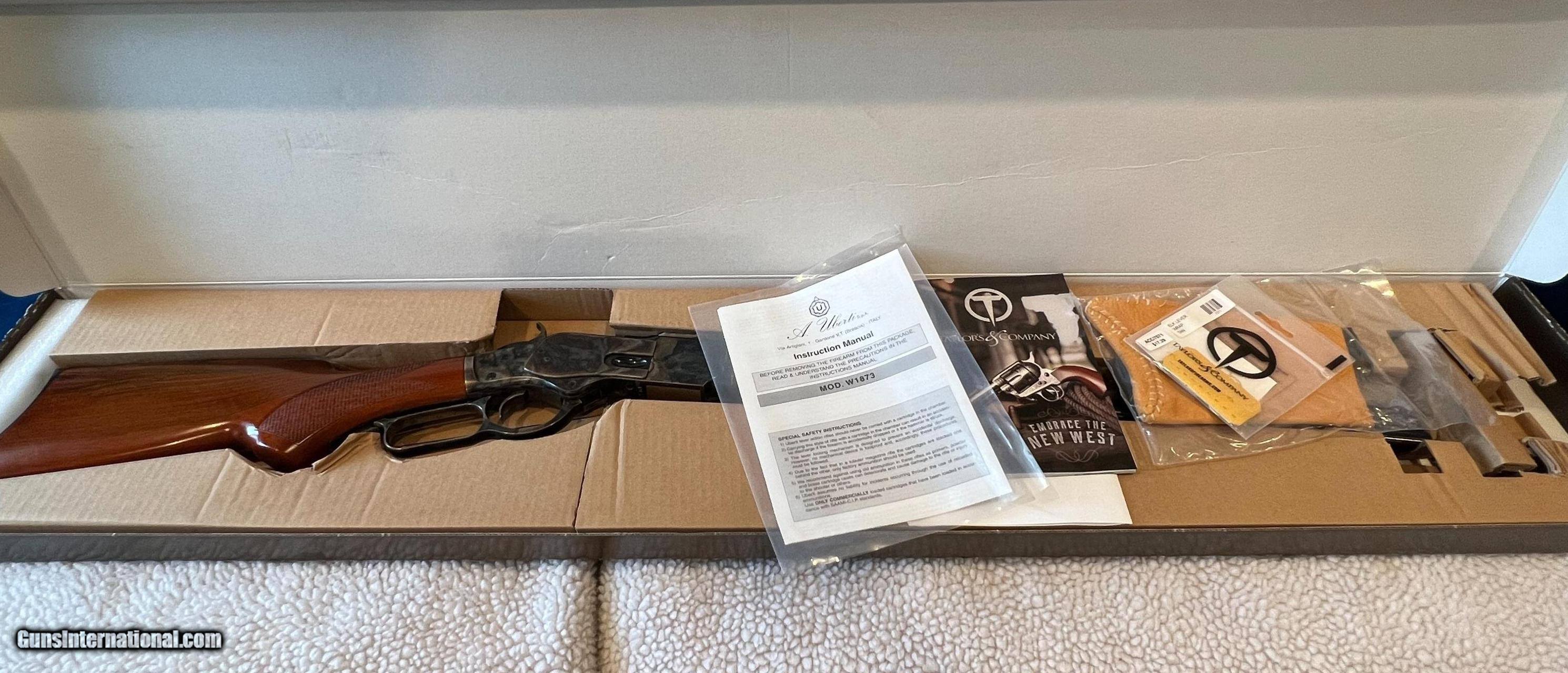 Taylors & Co 1873 RIFLE PISTOL GRIP 1/2 OCTAGONAL 20" .357MAG