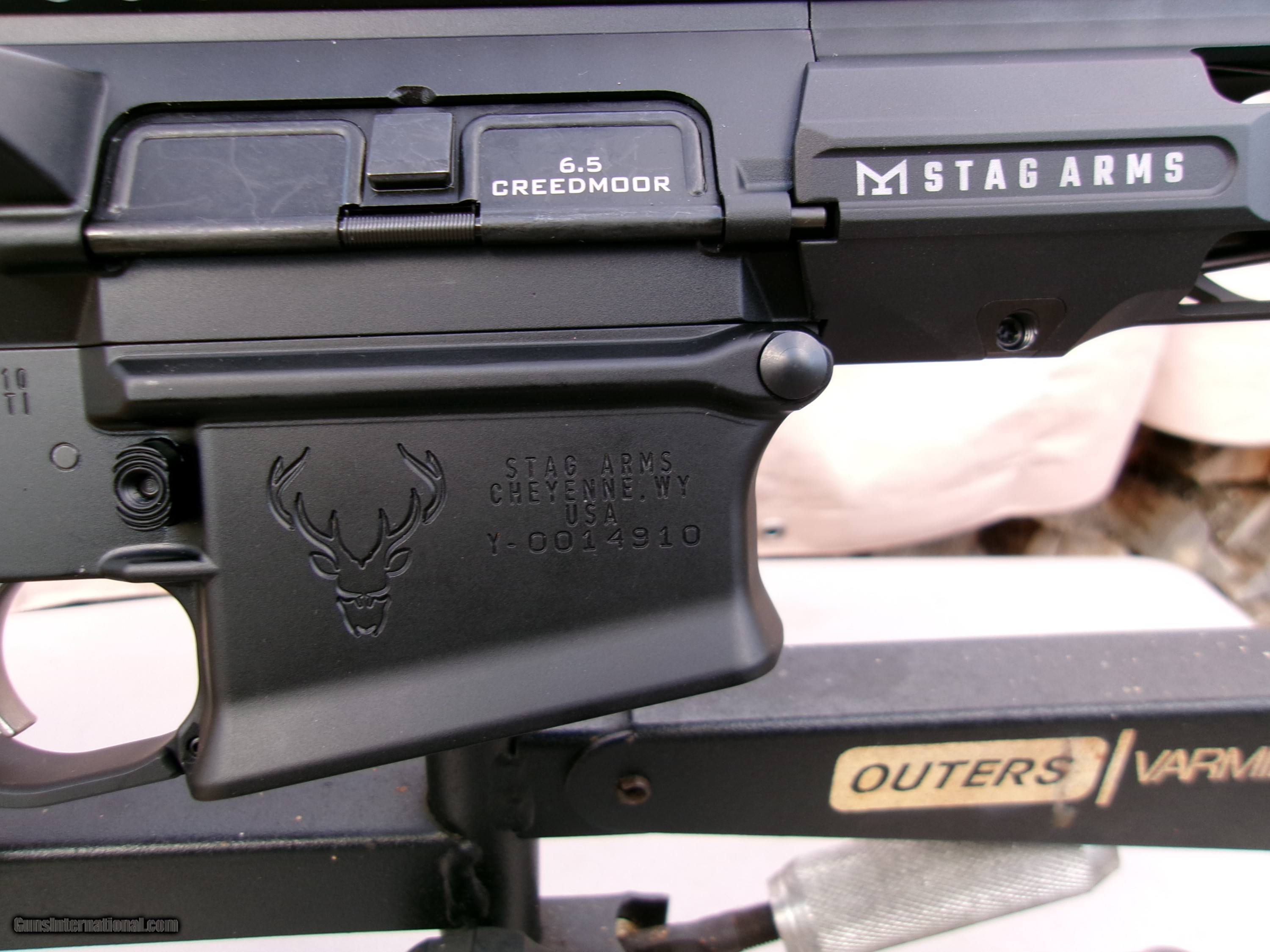 Stag Arms Stag10 Tactical 6.5 Creedmoore 16” BA Premium Black Hanson ...