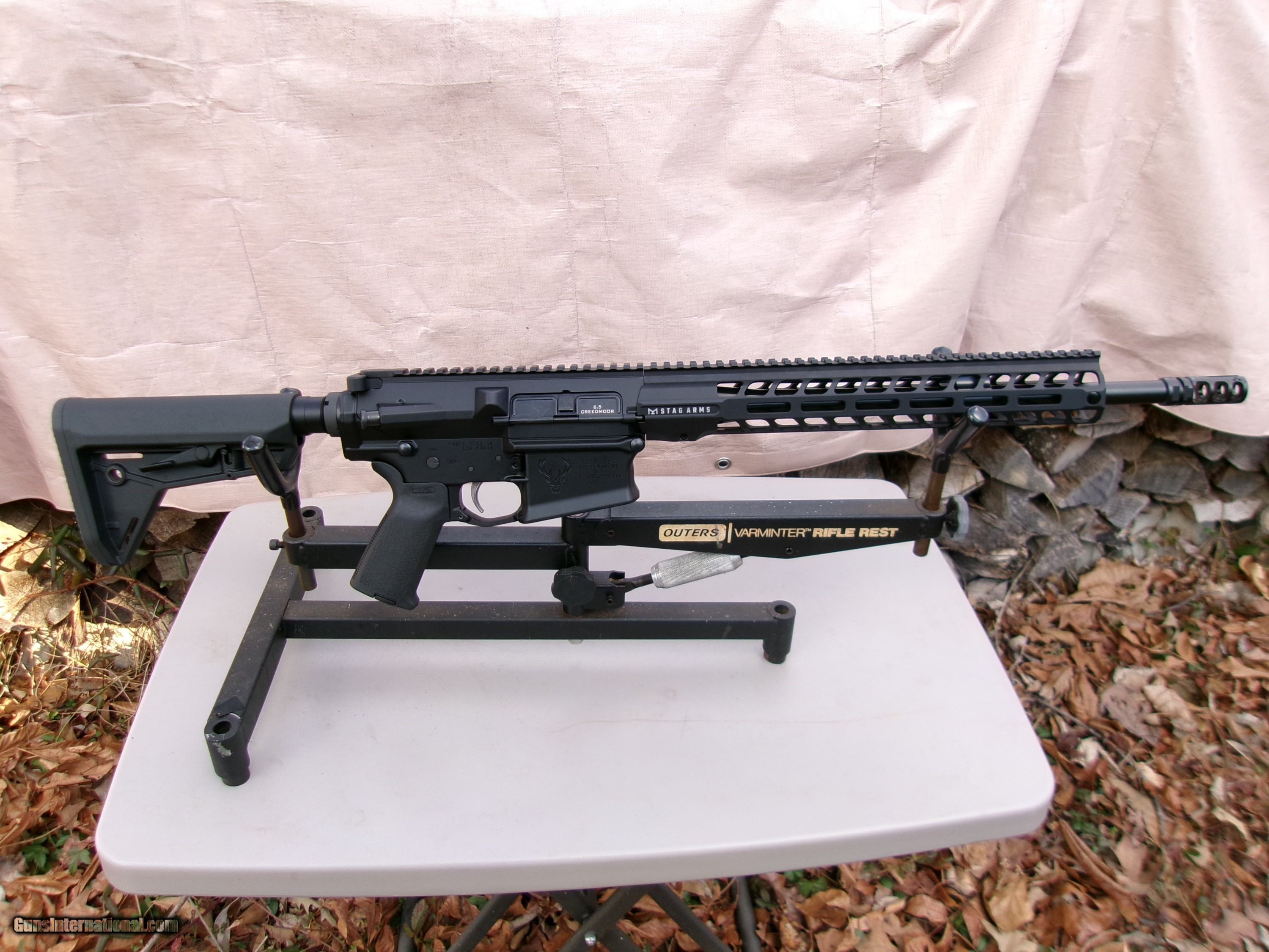 Stag Arms Stag10 Tactical 6.5 Creedmoore 16” BA Premium Black Hanson ...