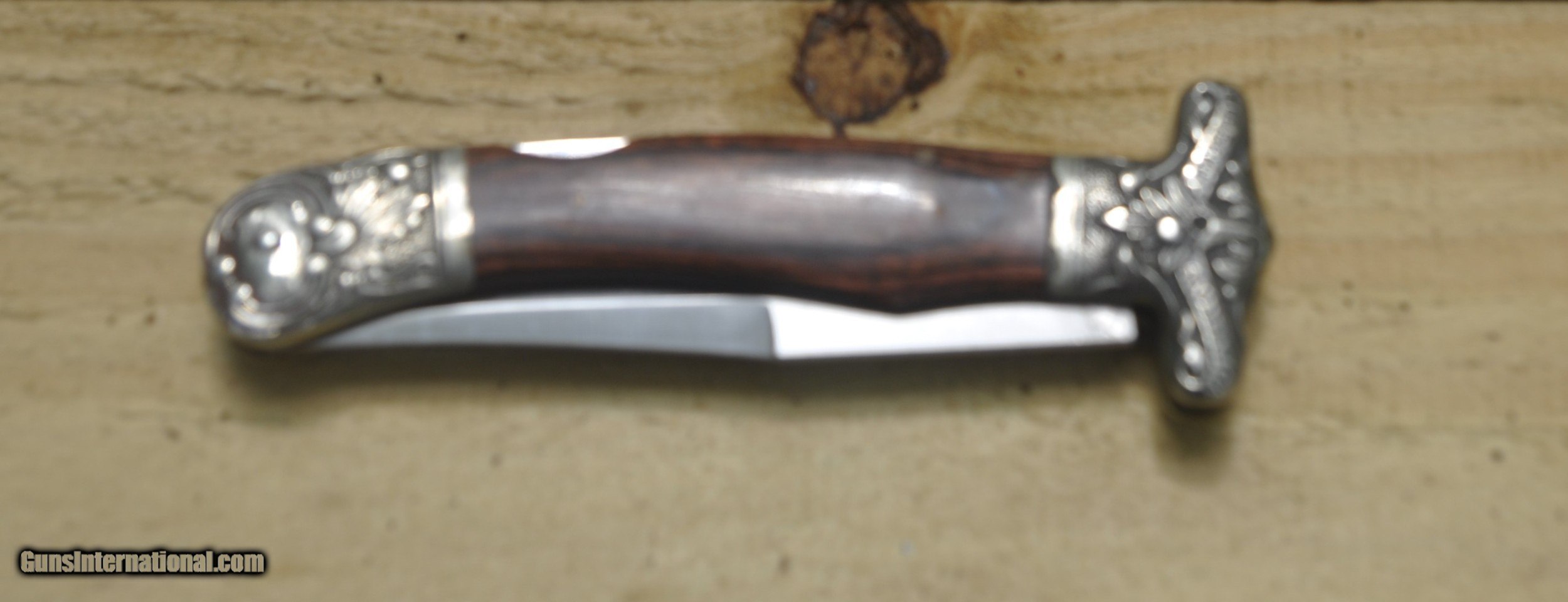 Vintage Civil War Style I XL Geo. Wostenholm Lock Blade Knife