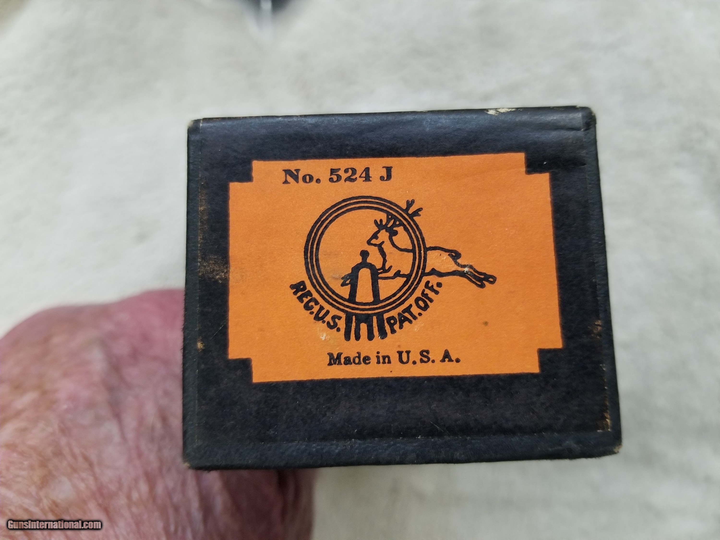 Vintage Lyman hi-lo extension micrometer windguage receiver site model ...