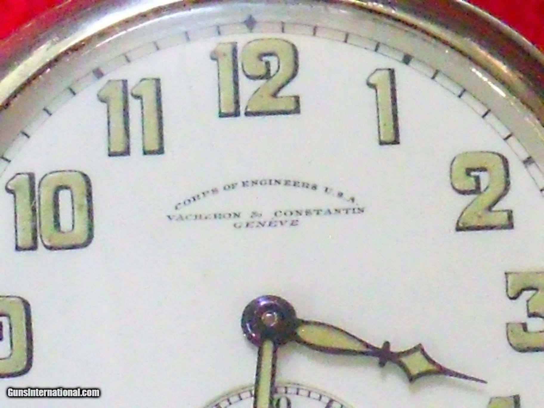 Vacheron & Constatin US Army Engineers Corps Watch