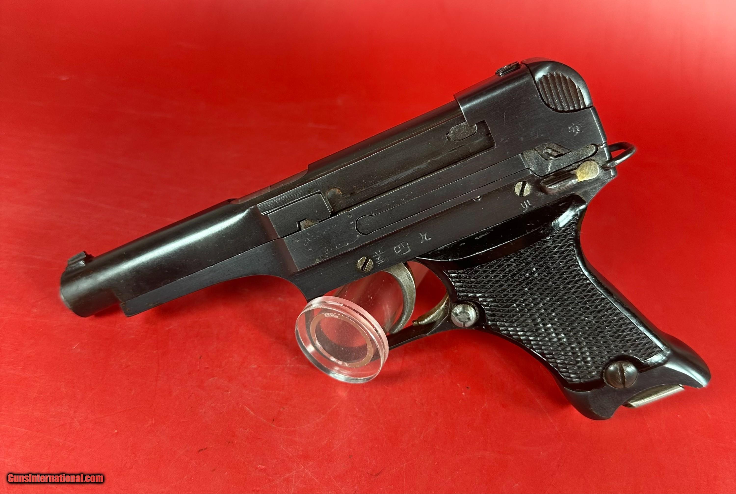 1941 WWII Japanese Type 94 Nambu 8mm All matching. Rare Excellent Condition