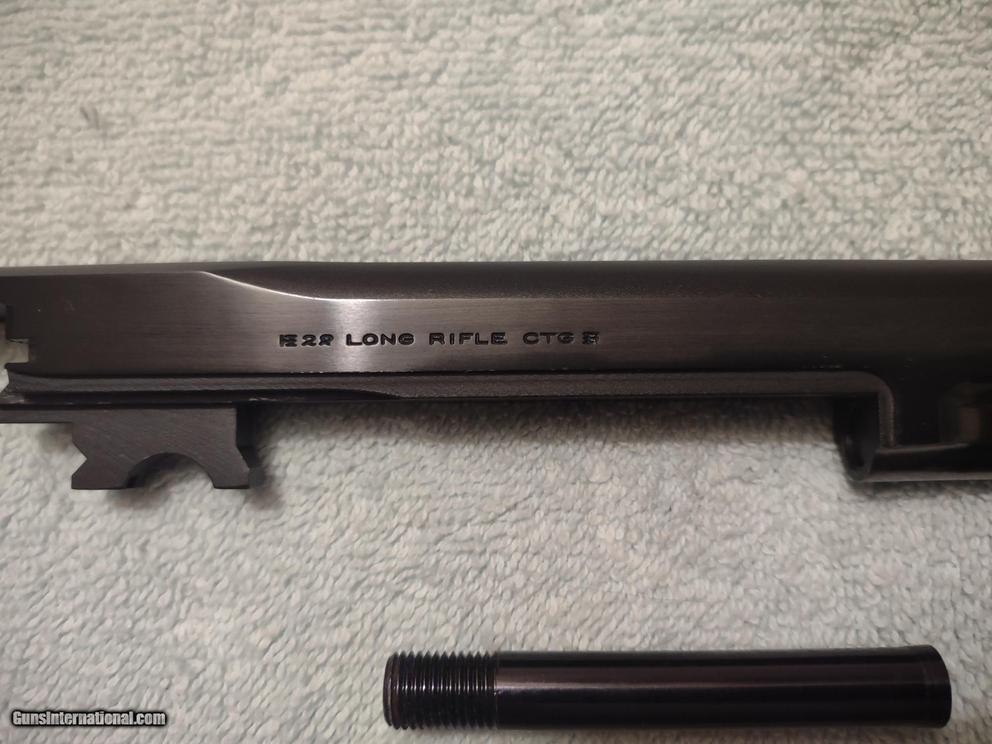 Smith & Wesson Vintage model 41 barrel 7 3/8" W/ Muzzle brake & Cap