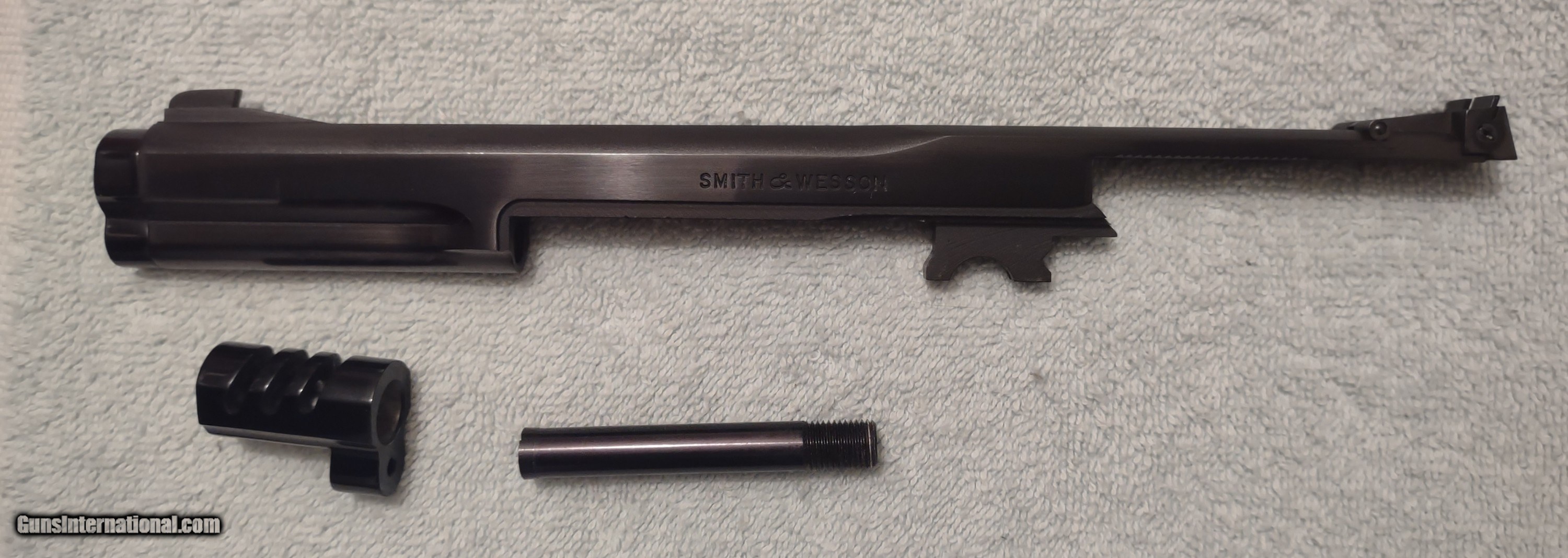 Smith & Wesson Vintage model 41 barrel 7 3/8" W/ Muzzle brake & Cap