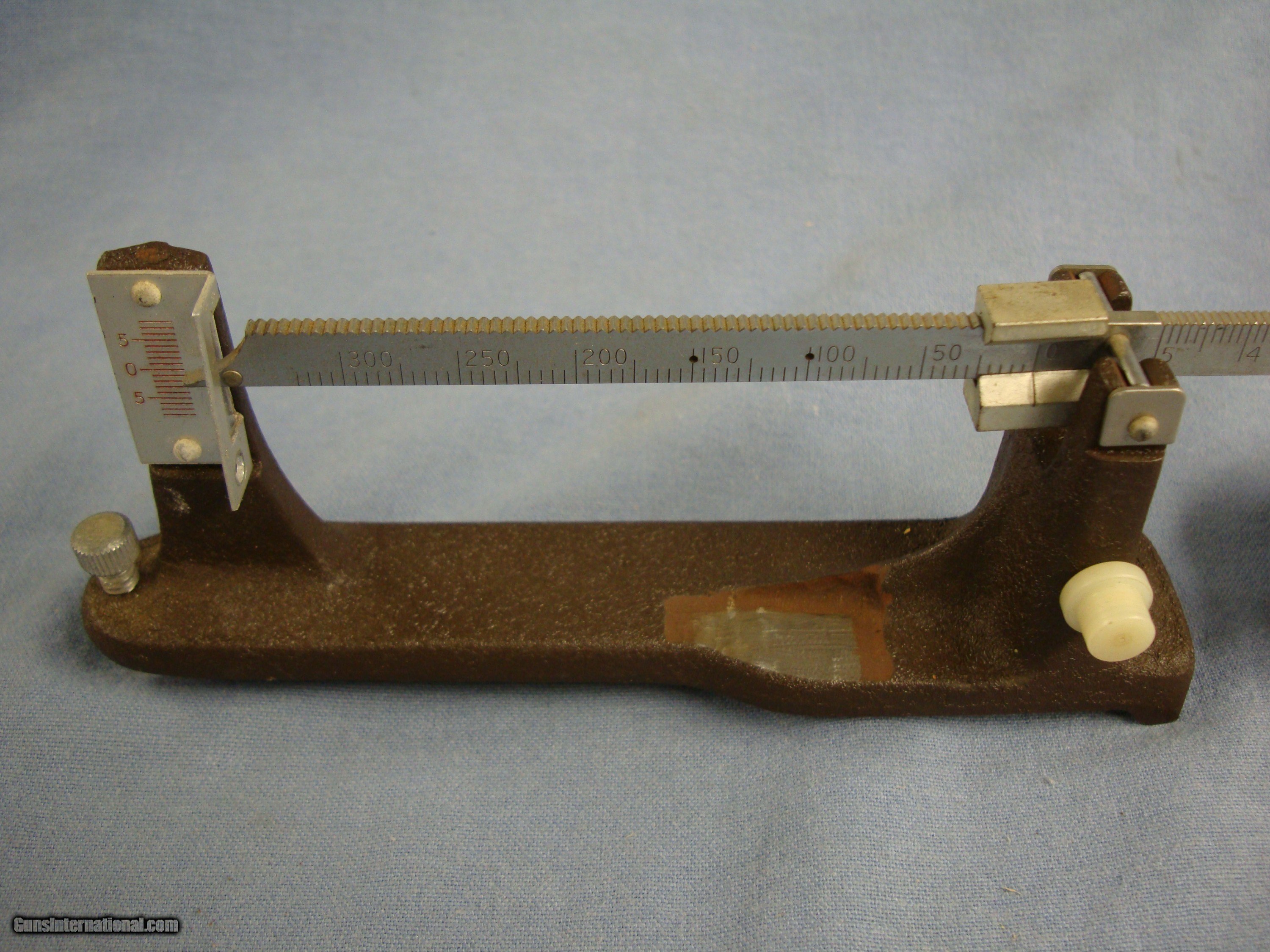 Ohaus 505 reloading scale. Vintage with original factory box. Free ...