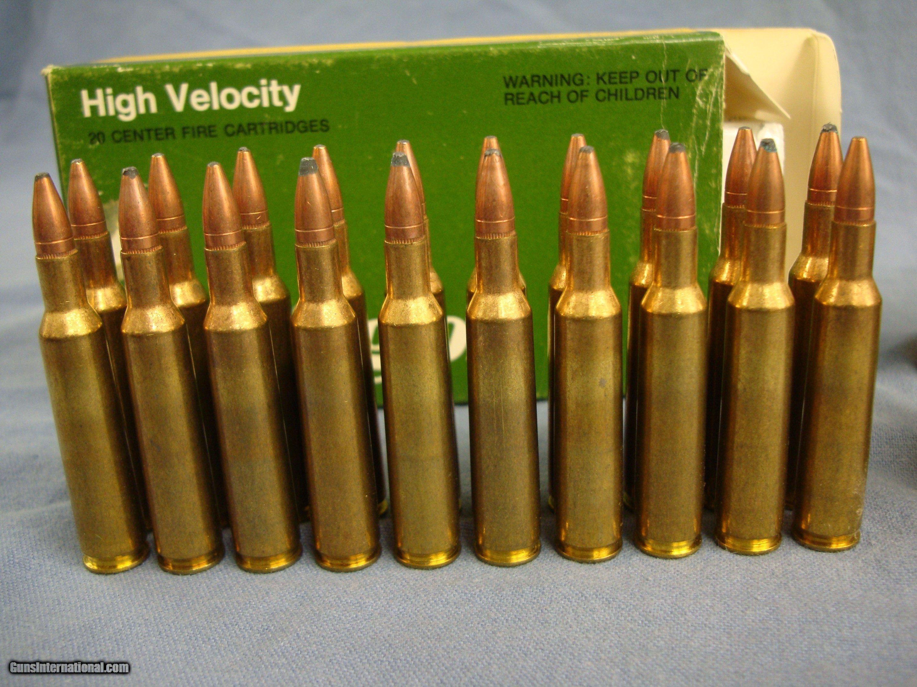 6mm Remington , 2 boxes of 20 each new Remington 100 grain Core-Lokt ...
