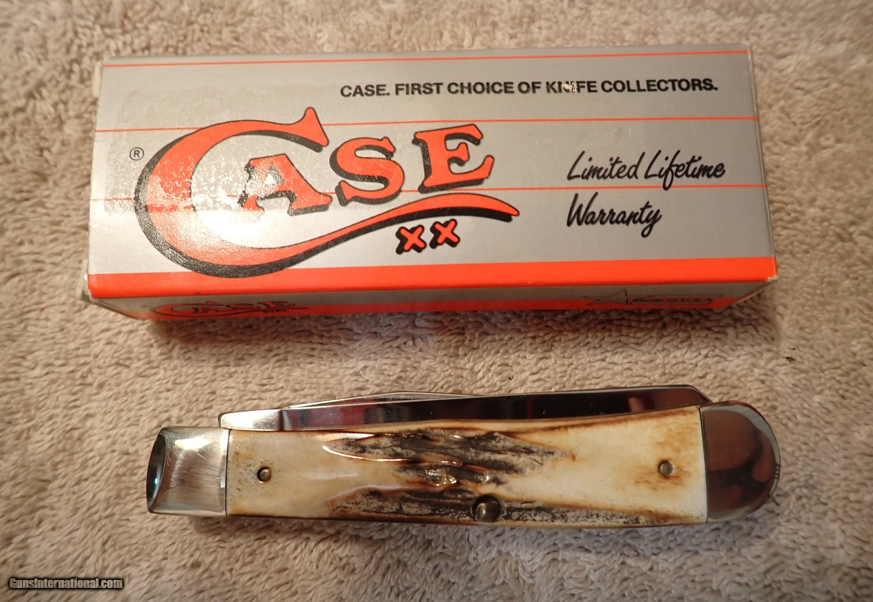 case 2xx trapper (STAG GRIPS)