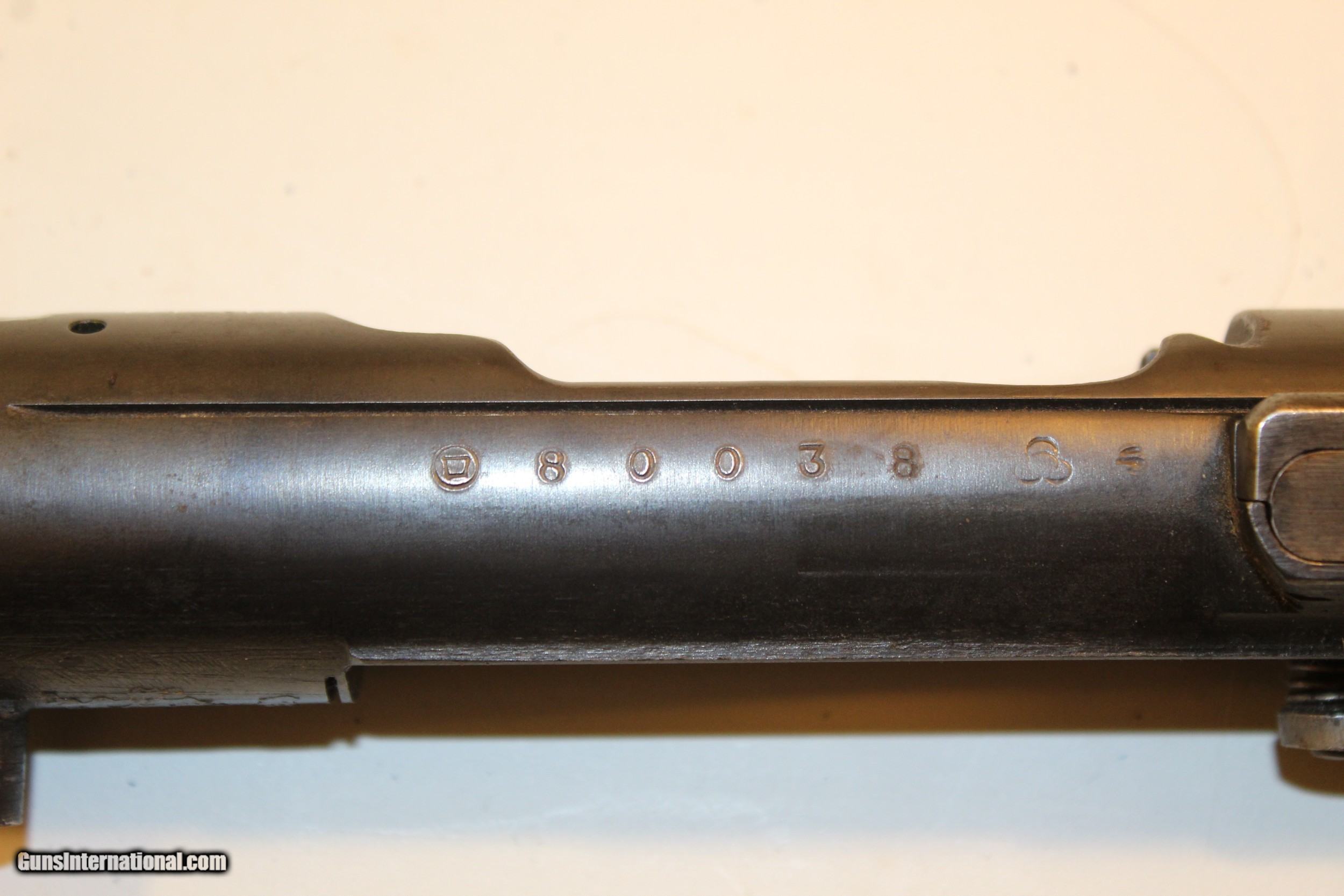 Excellent Rarer Type 38 arisaka carbine barrel and receiver
