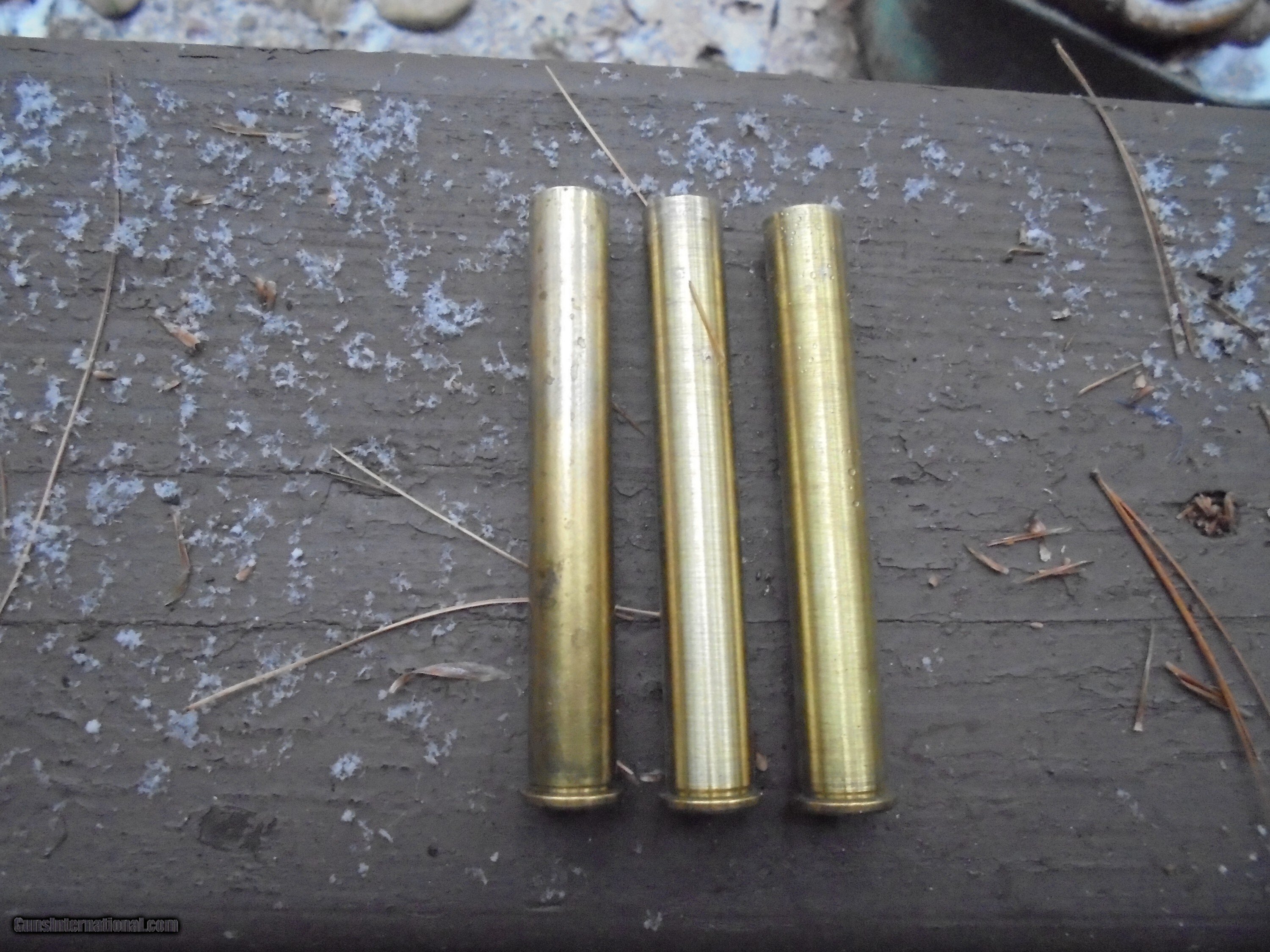 405 Basic Brass 3-1/4" Long Cartridges/Cases