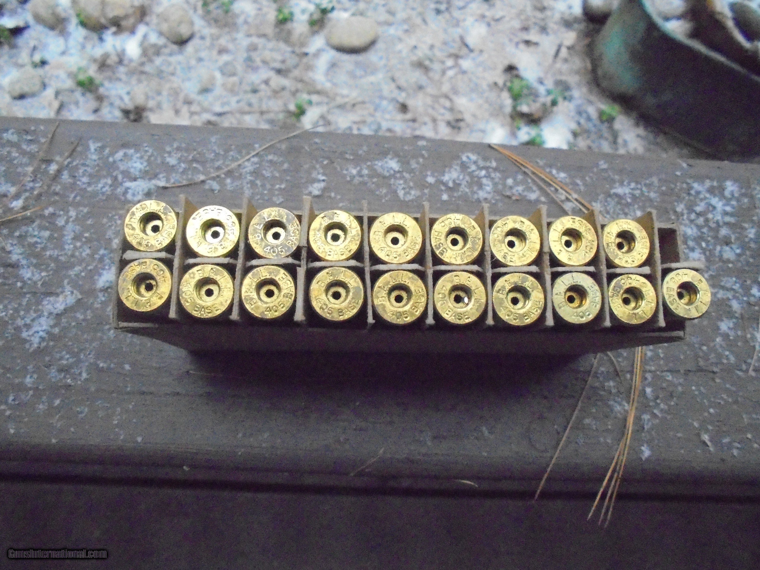 405 Basic Brass 3-1/4" Long Cartridges/Cases