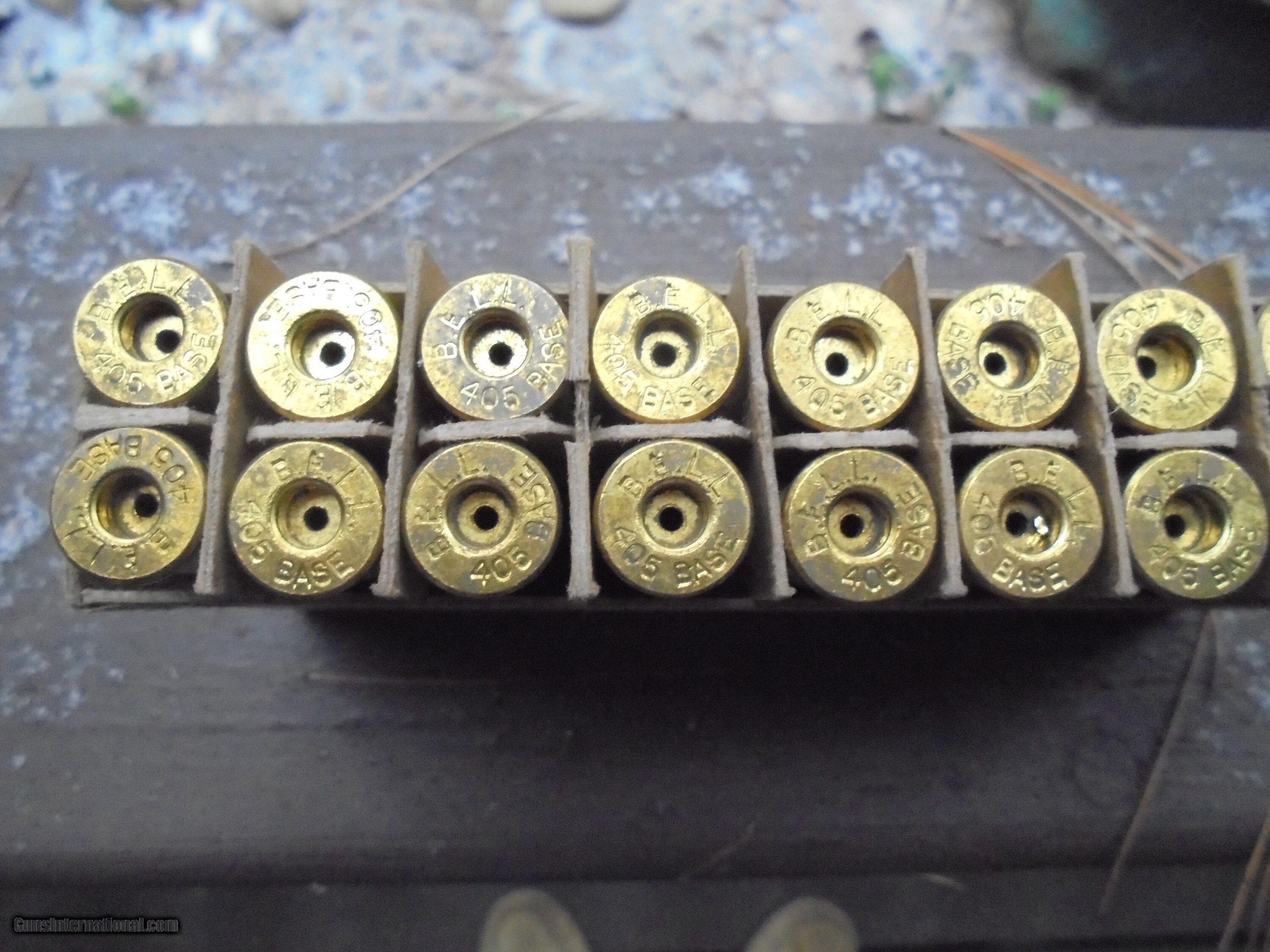 405 Basic Brass 3-1/4" Long Cartridges/Cases