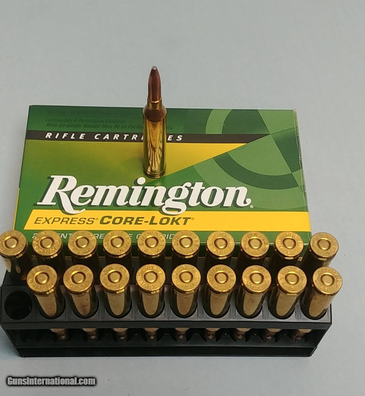 Full Box of Remington 264 Winchester Magnum Core-Lokt 140 Grain PSP