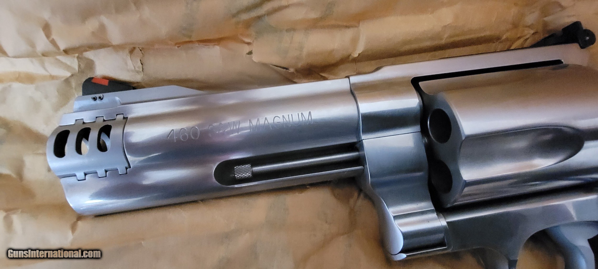 Smith & Wesson 460 Magnum Revolver. 6" Ported barrel. Never Fired. New ...