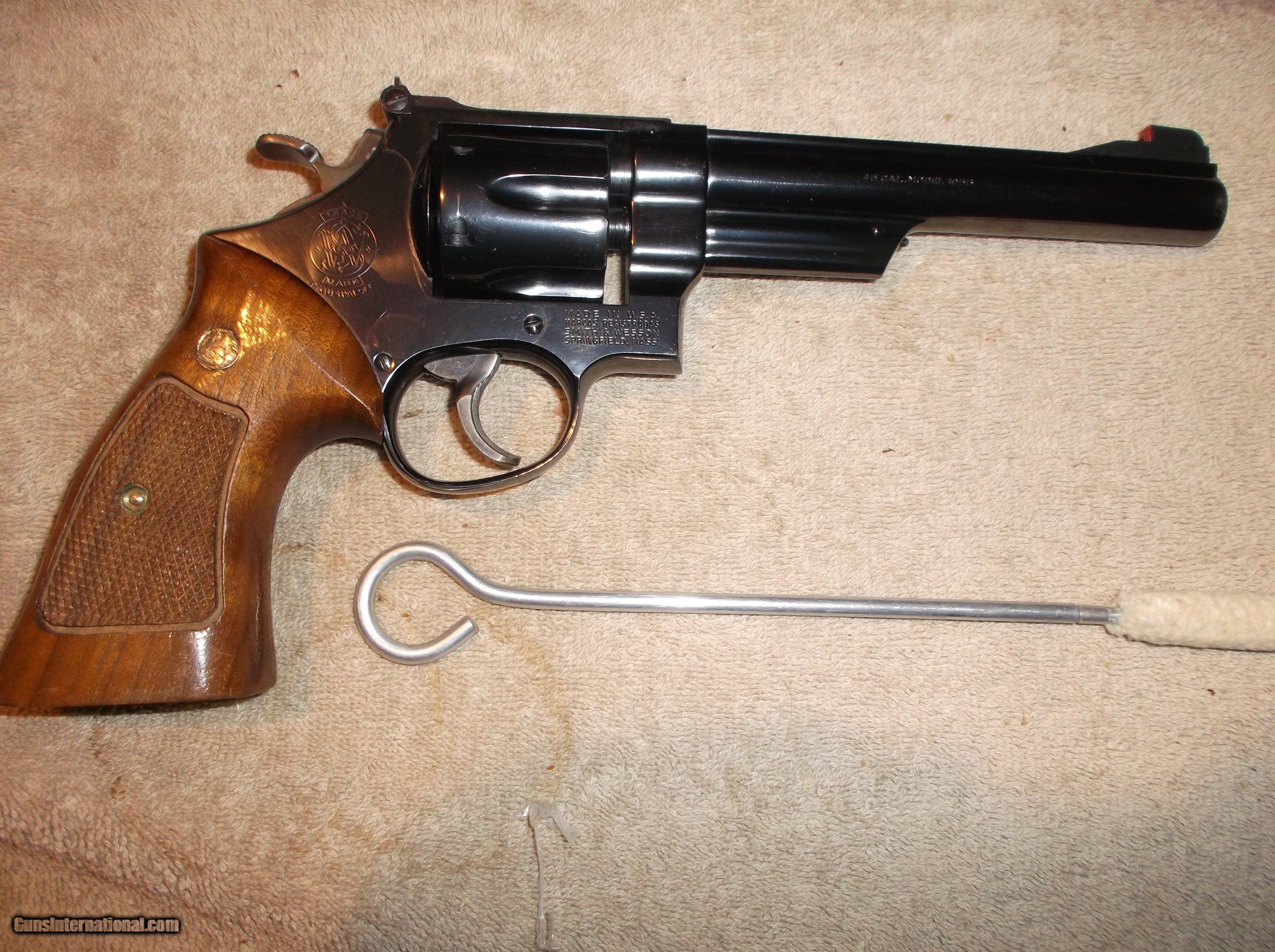 S&W mod 25-2 45 atuo 6i/2 bbl